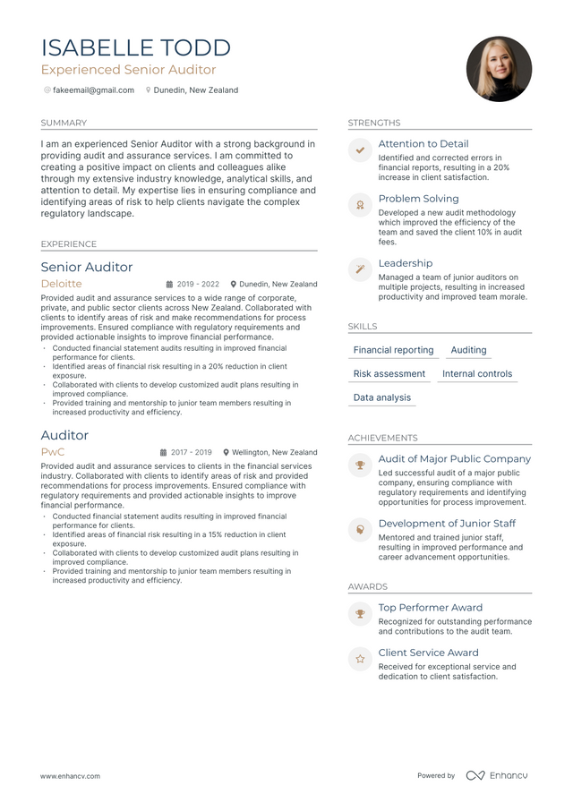 5 Public Accounting Auditor Resume Examples & Guide for 2023