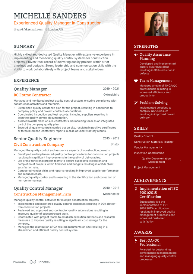 5 QA Manager Resume Examples & Guide for 2023