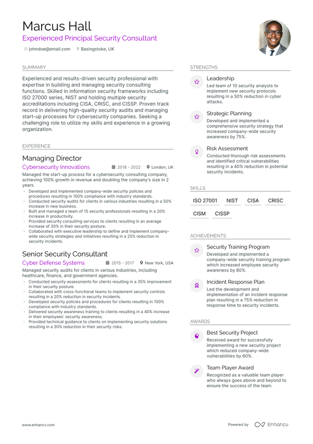 5 Security Director Resume Examples & Guide for 2023