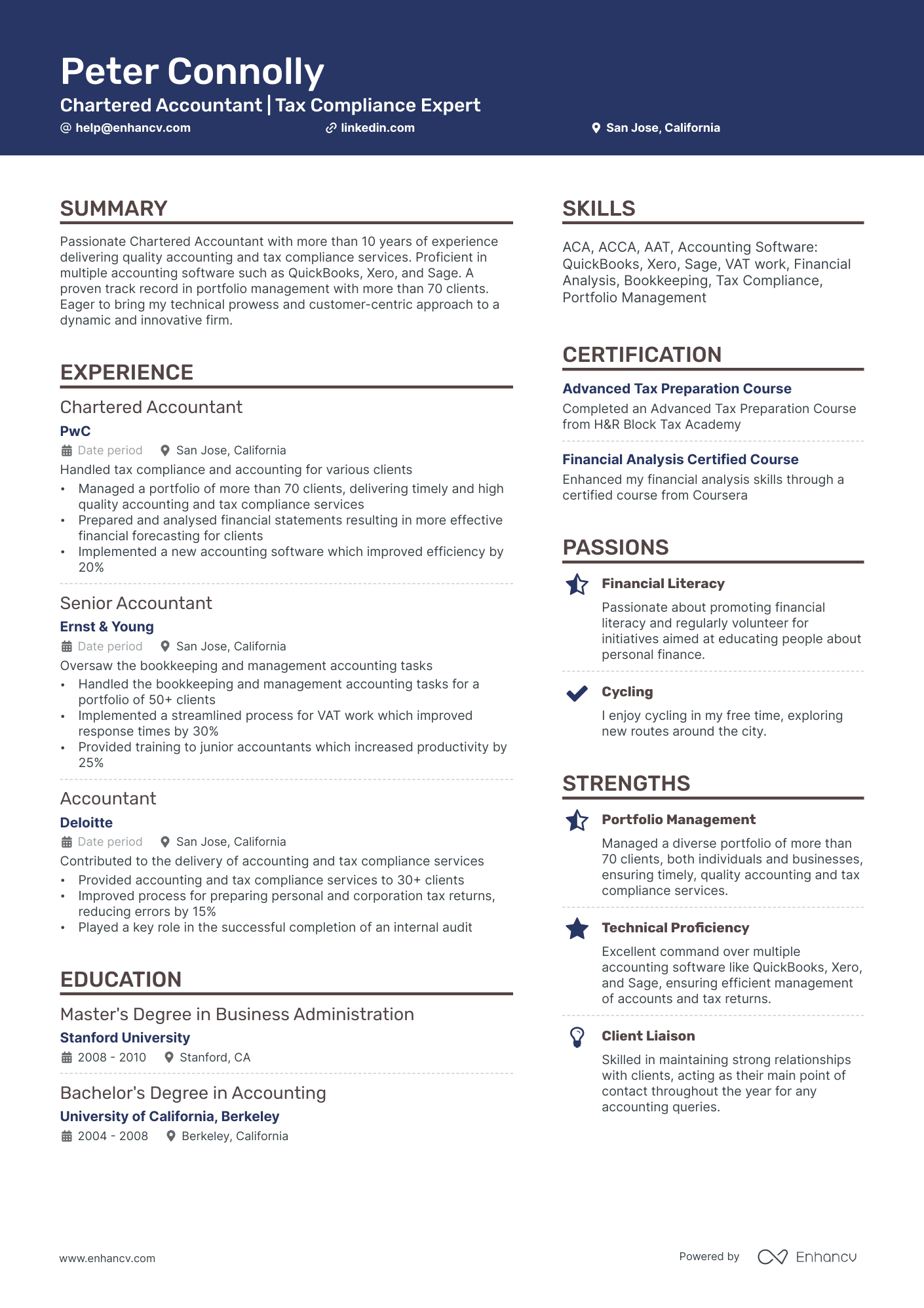 10 Senior Accountant Resume Examples & Guide for 2026