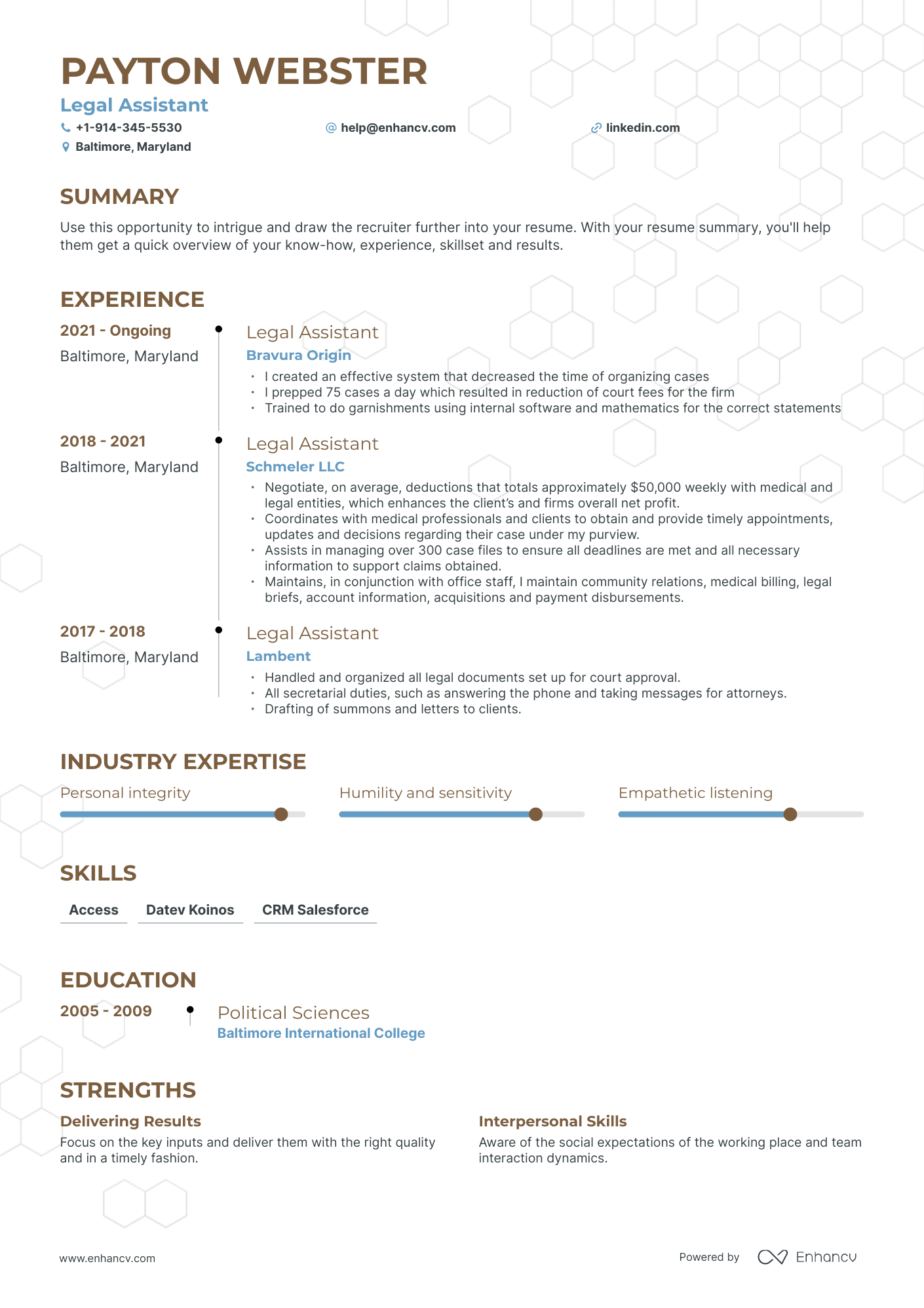 5 Legal Assistant Resume Examples & Guide for 2023