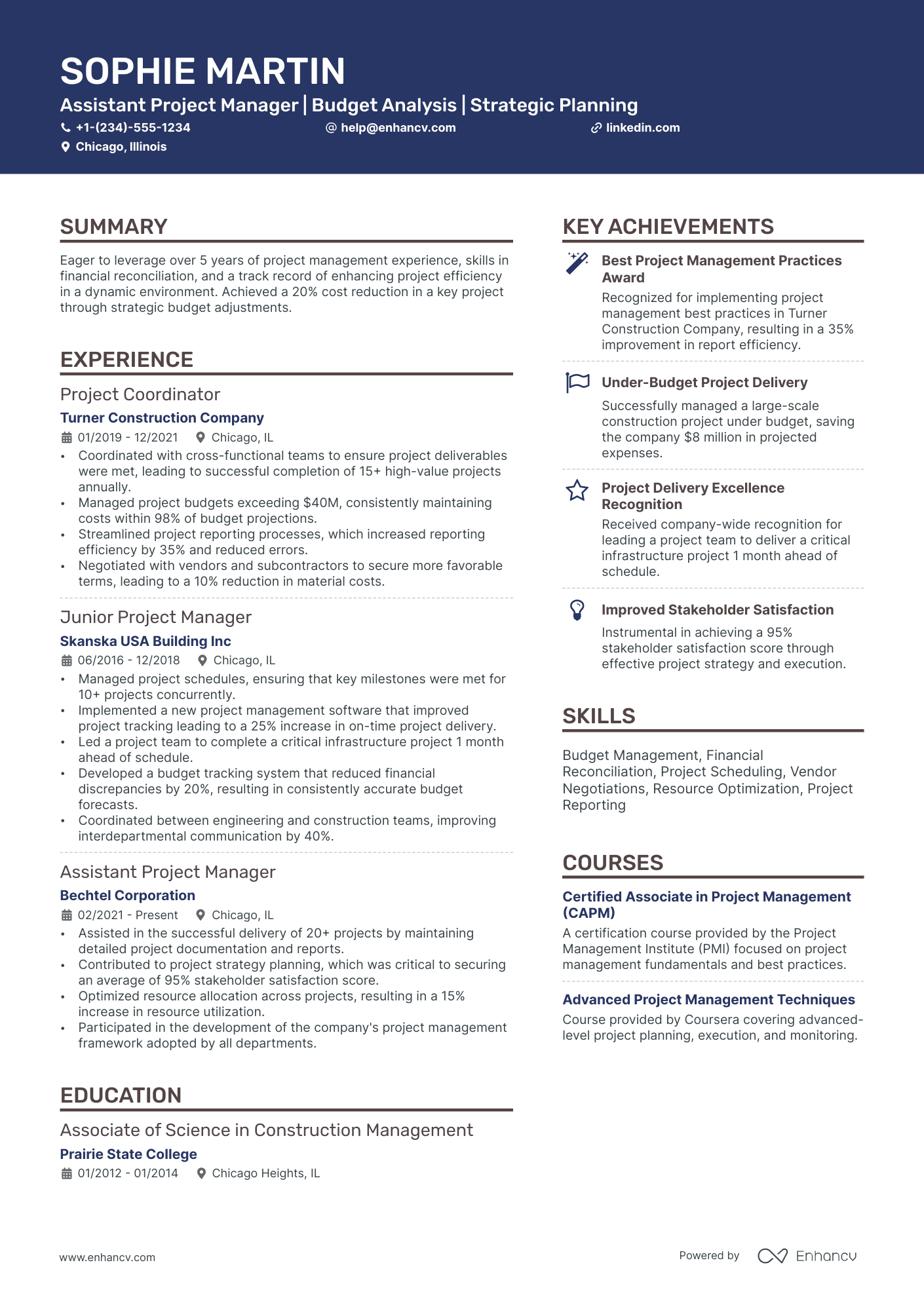 10 Assistant Project Manager Resume Examples & Guide for 2026