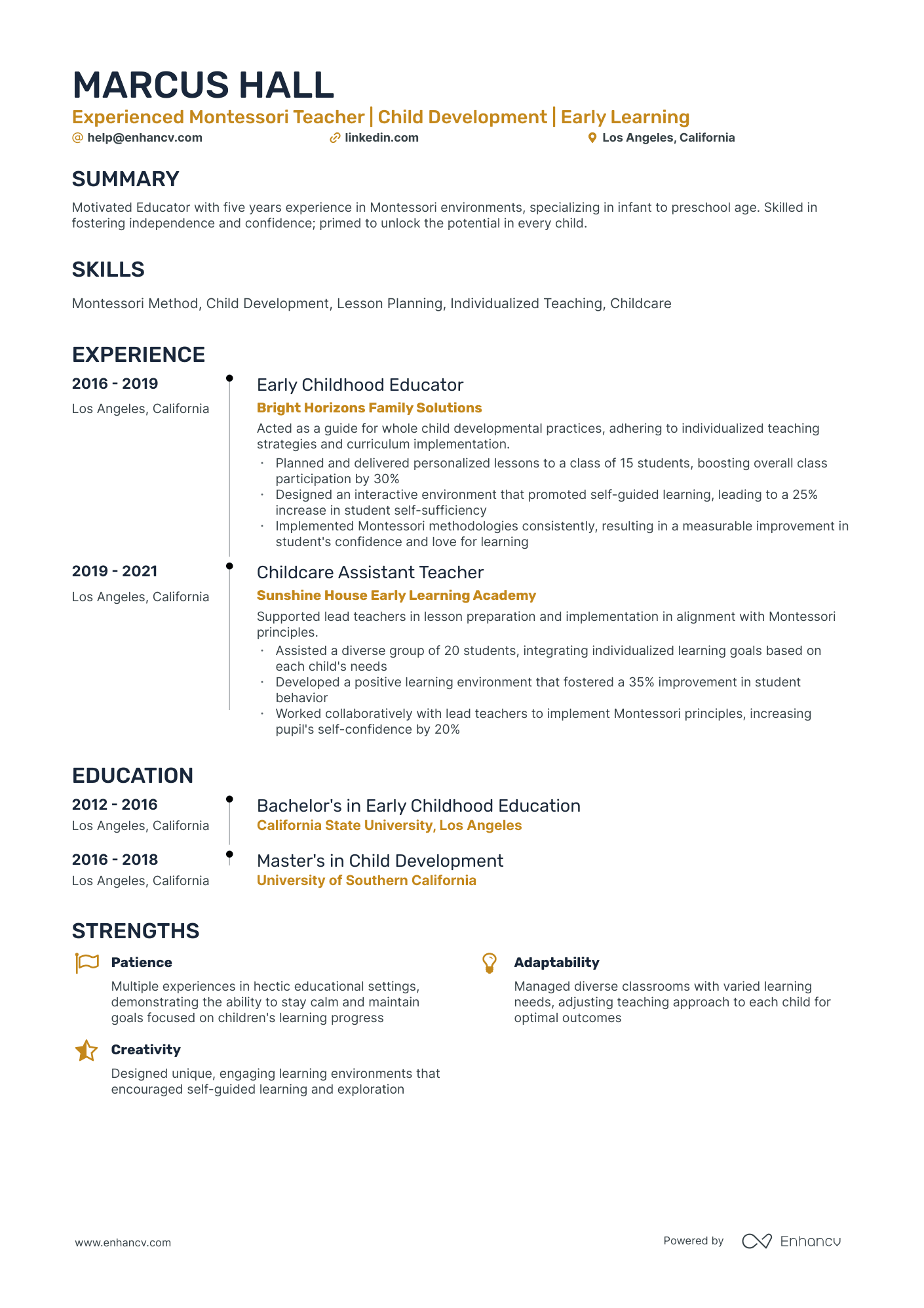 10 Daycare Teacher Assistant Resume Examples & Guide for 2026