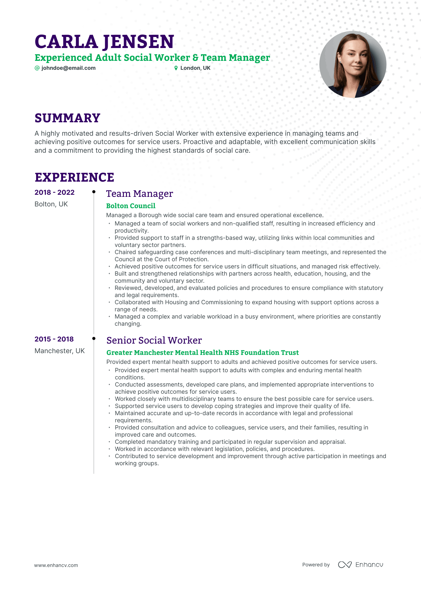 5 Team Manager Resume Examples & Guide for 2023