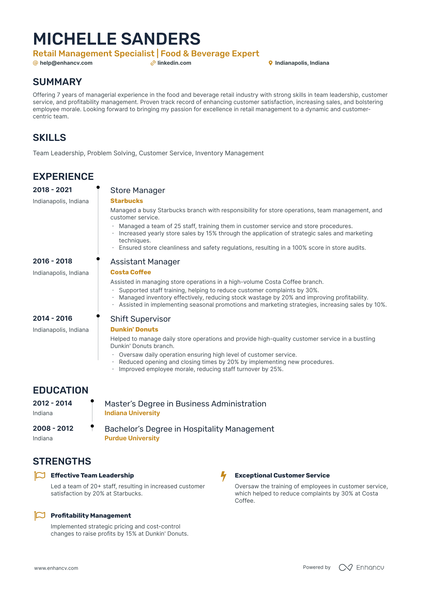 10 Coffee Shop Resume Examples & Guide for 2026