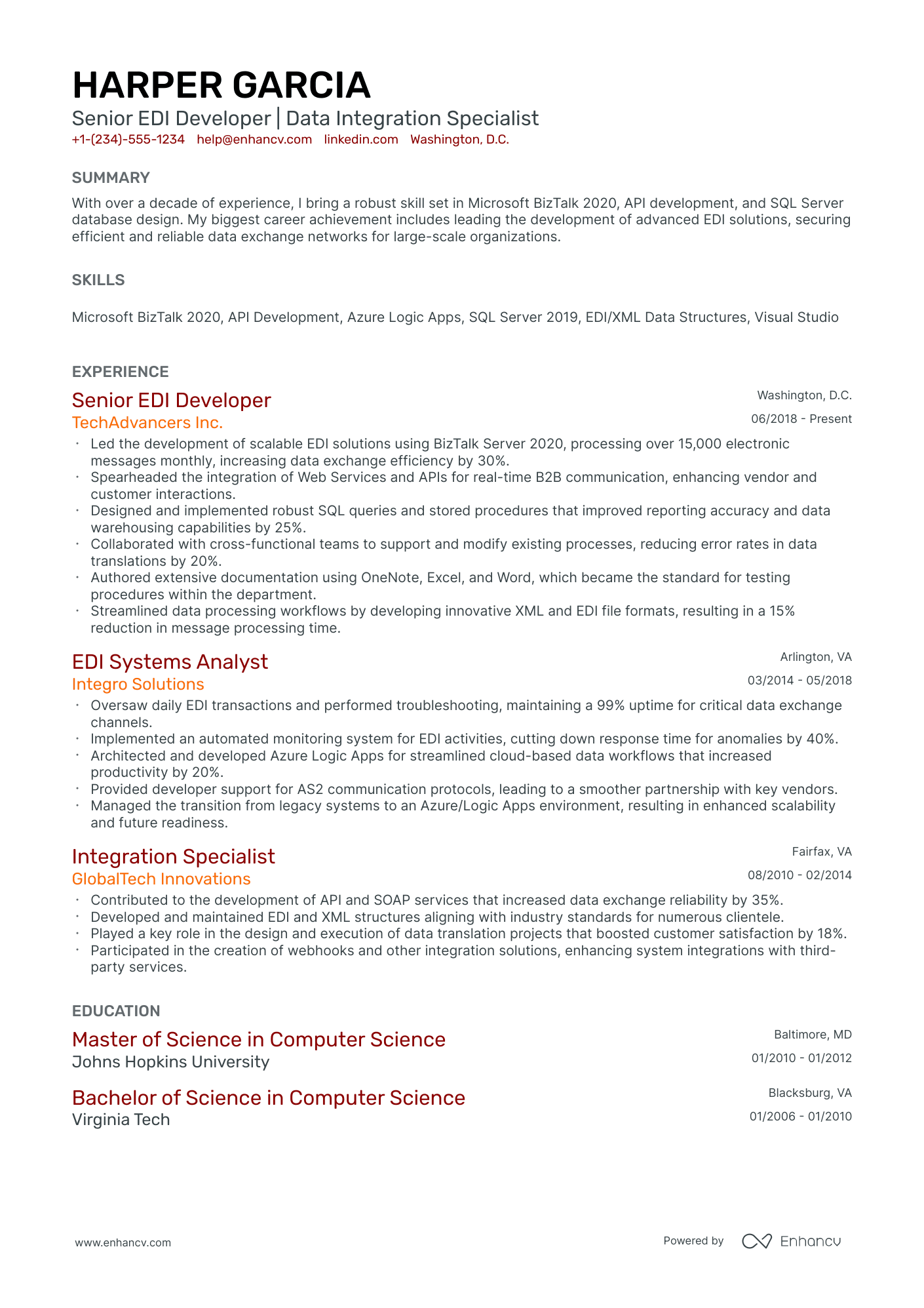 10 EDI Developer Resume Examples & Guide for 2025 10 EDI Developer Resume Examples & Guide for 2025