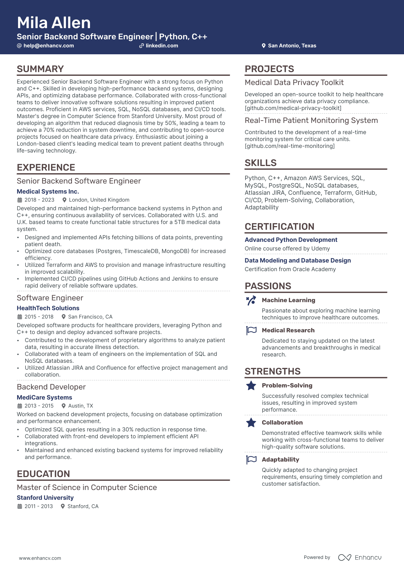 10 AWS Cloud Engineer Resume Examples & Guide for 2026