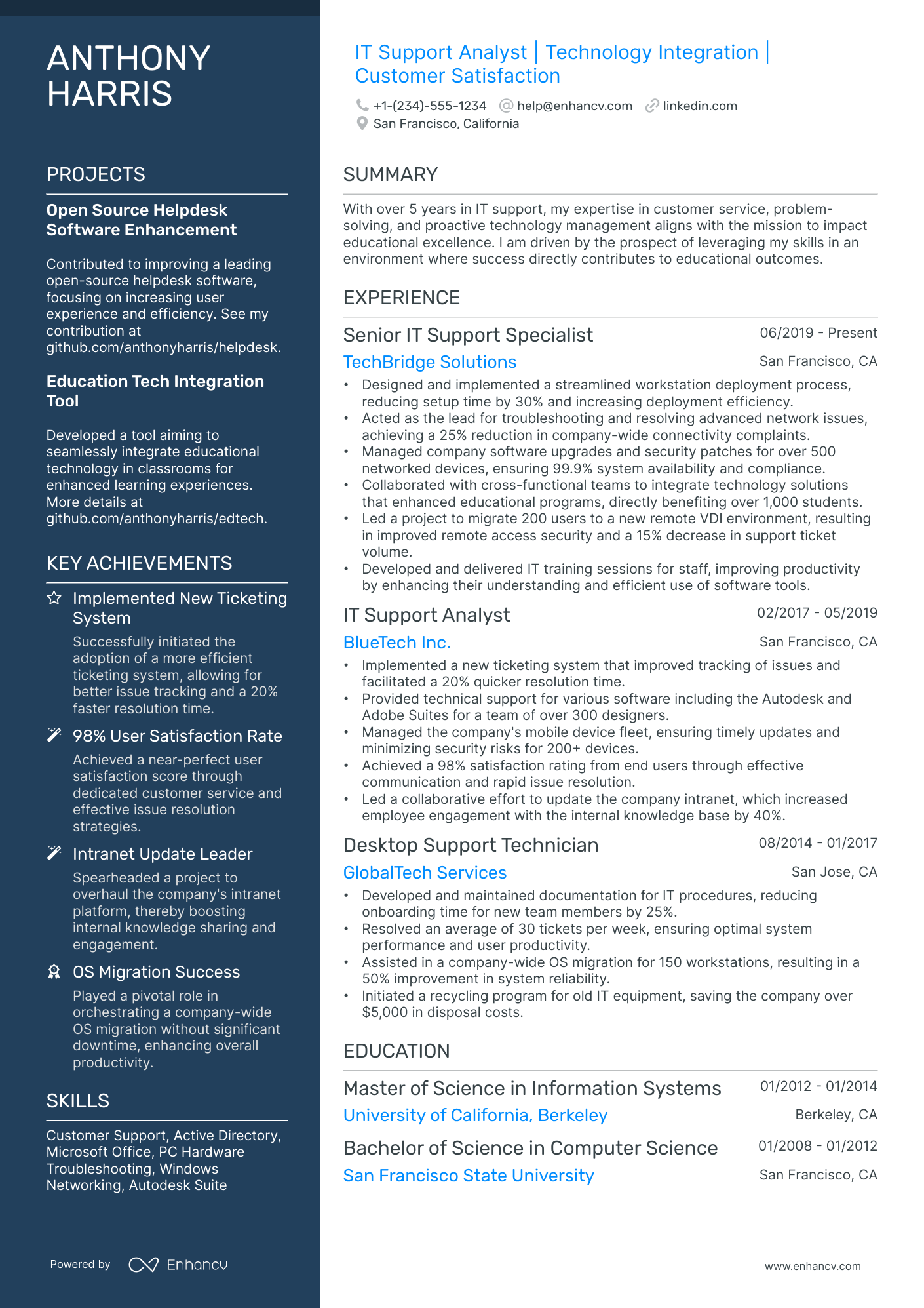 10 IT Support Analyst Resume Examples & Guide for 2026