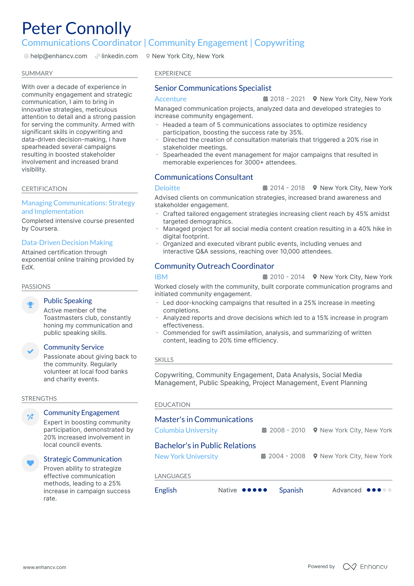10 Communications Coordinator Resume Examples & Guide for 2026
