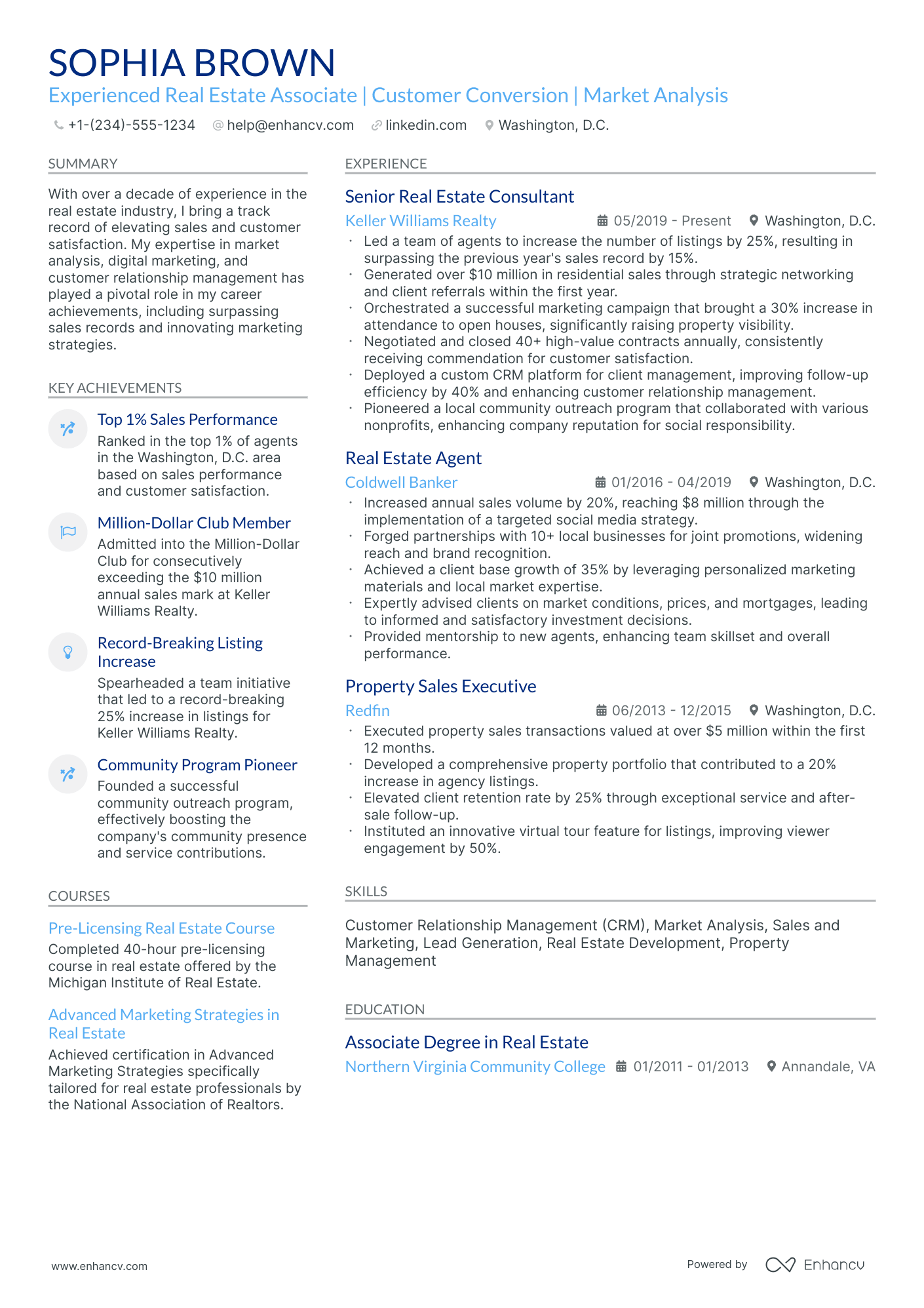 10 Real Estate Sales Resume Examples & Guide for 2026