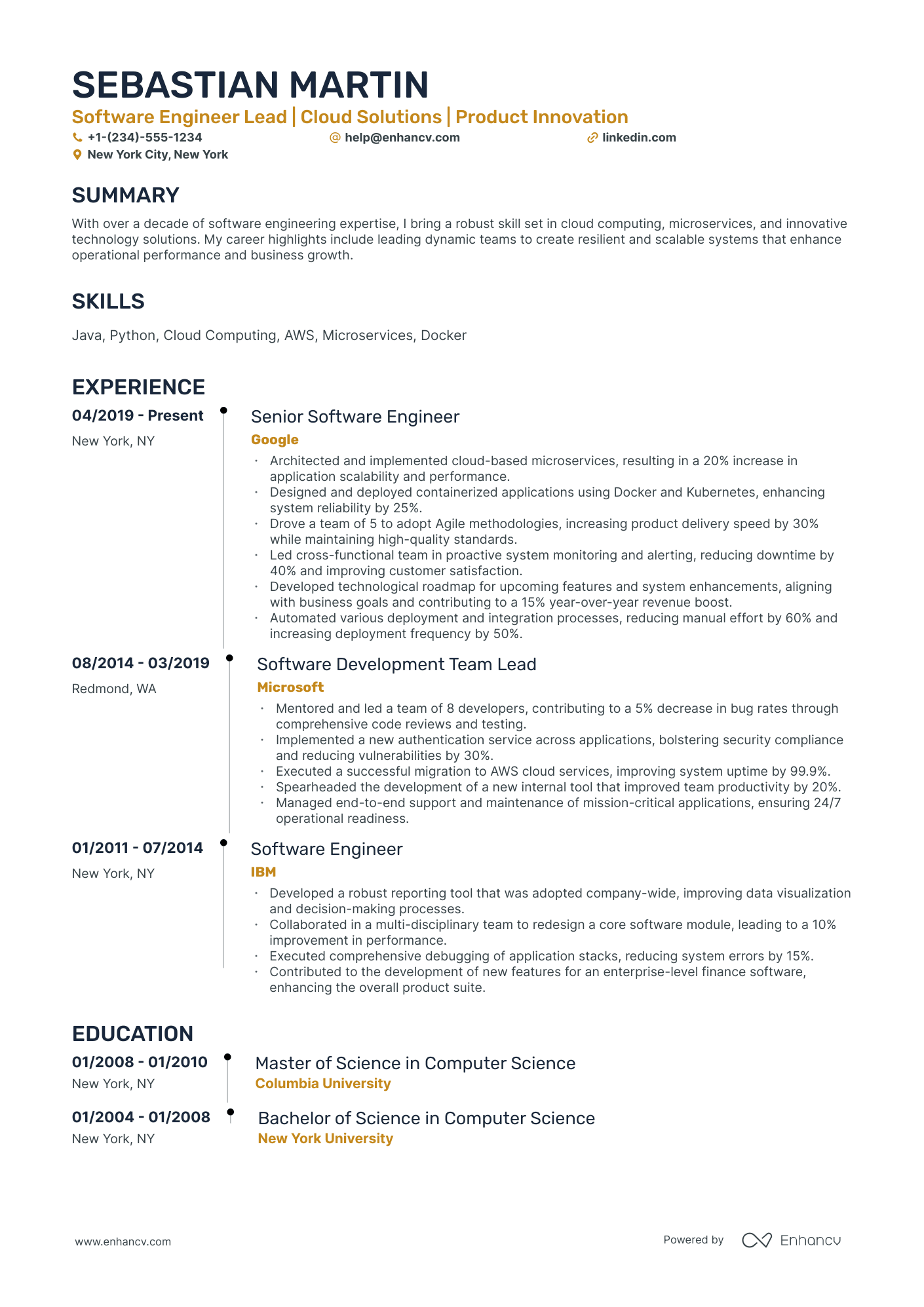 10 GCP Data Engineer Resume Examples & Guide for 2025