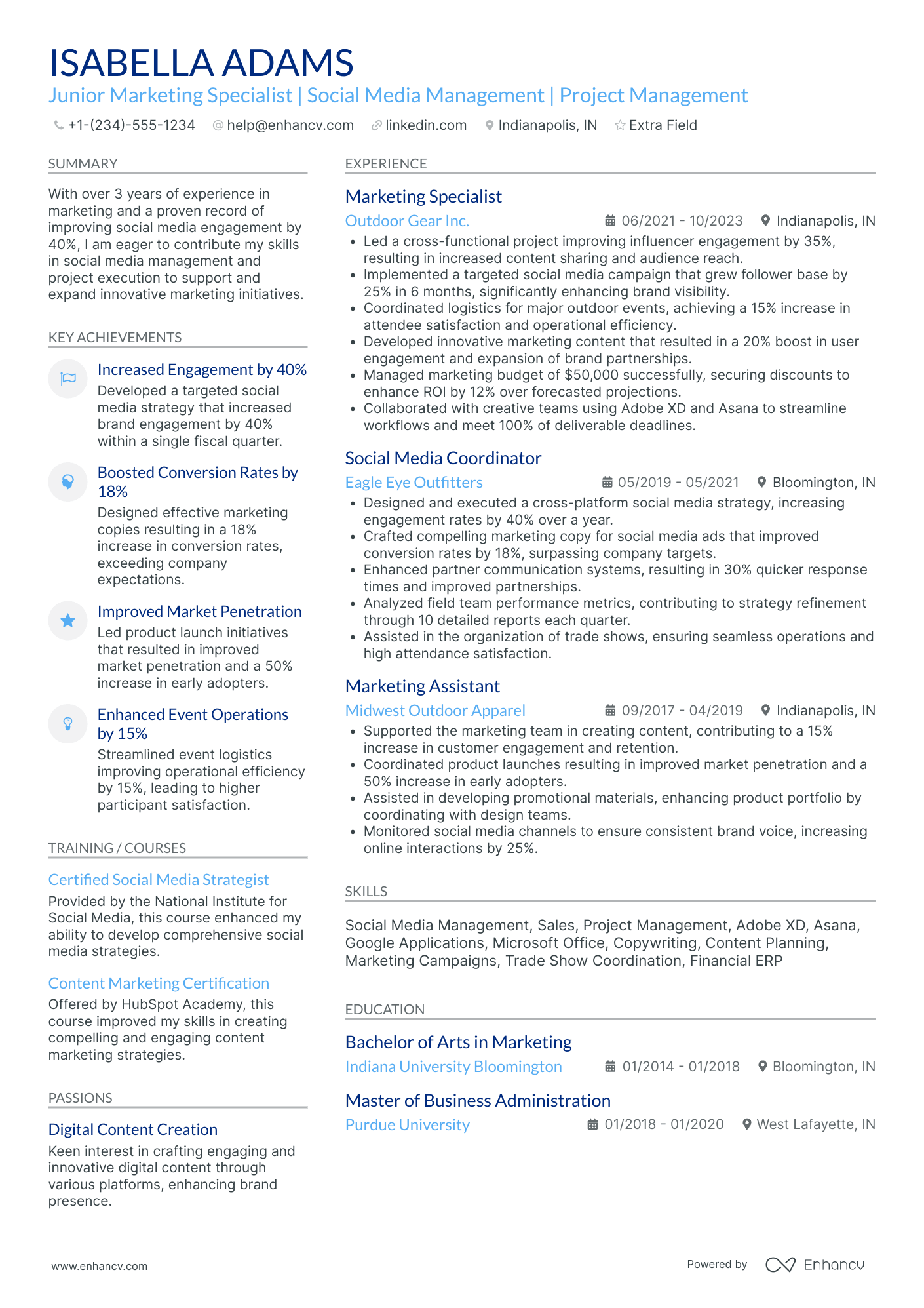 21 Marketing Associate Resume Examples & Guide for 2025