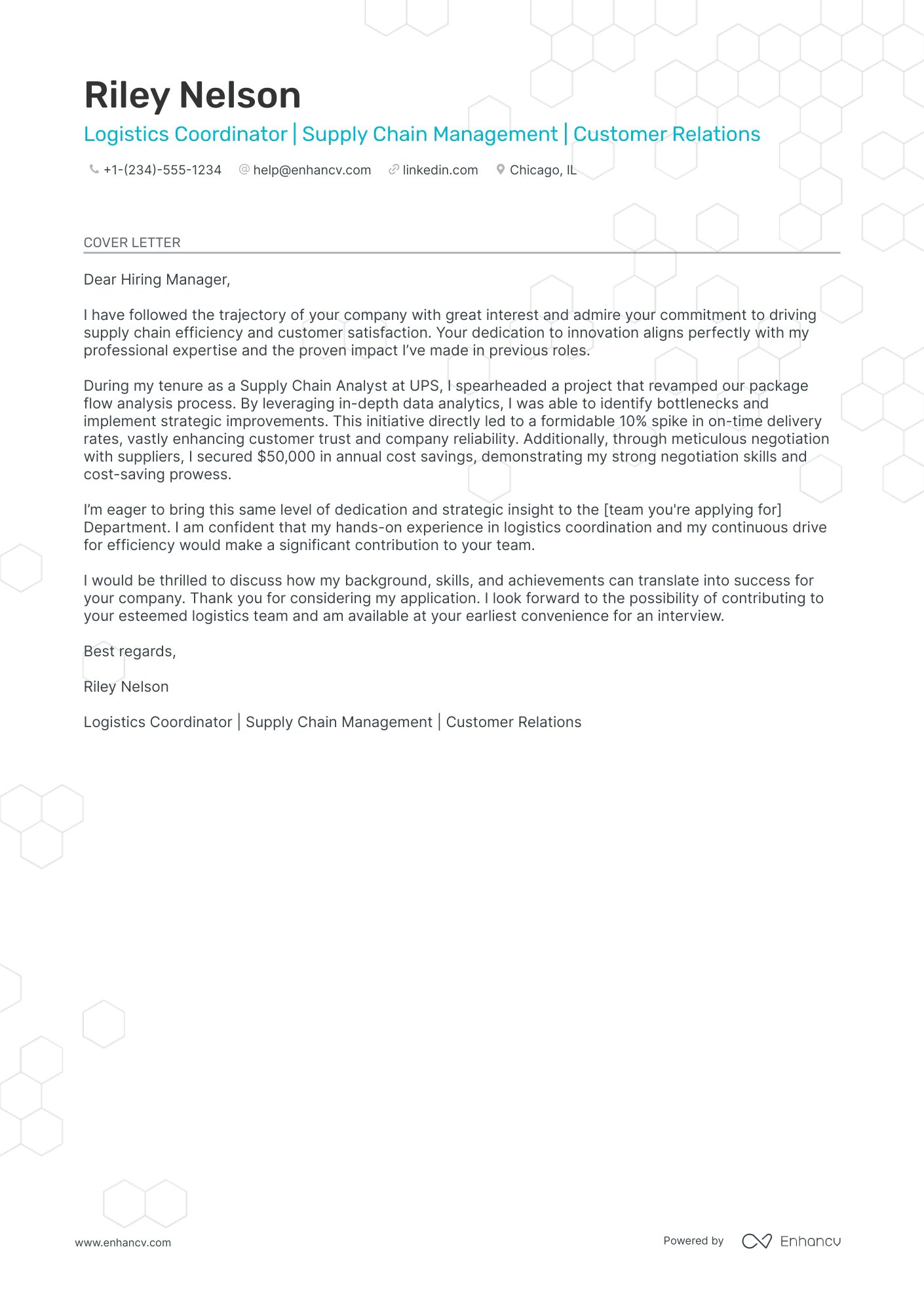 25 Professional Customer Service Cover Letter Examples and Template for ...
