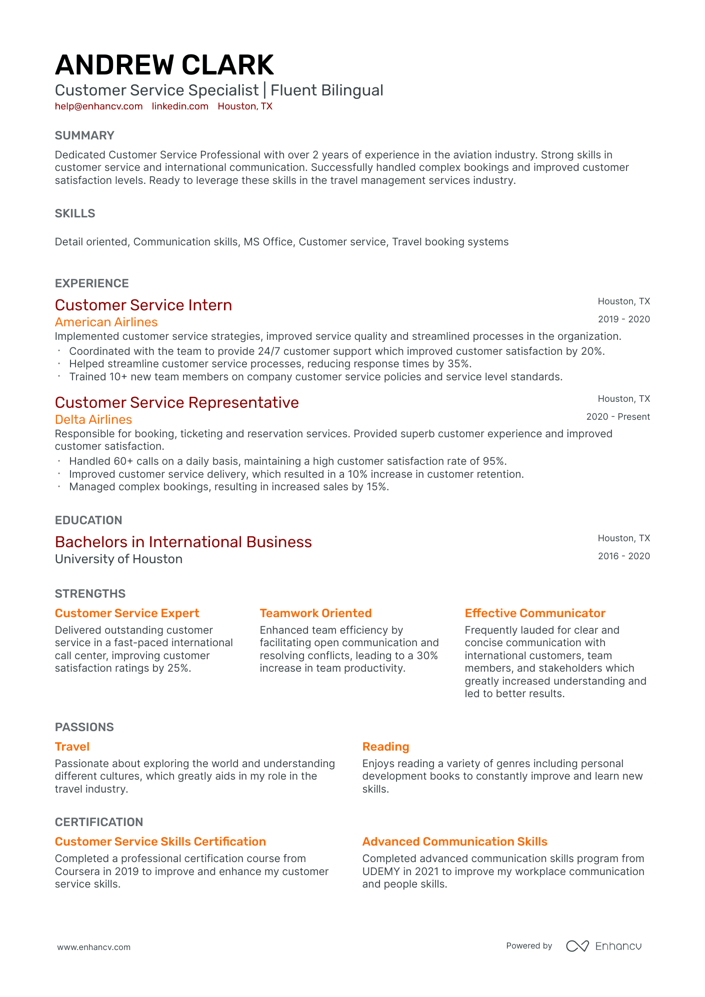 10 Entry-Level Customer Service Resume Examples & Guide for 2026