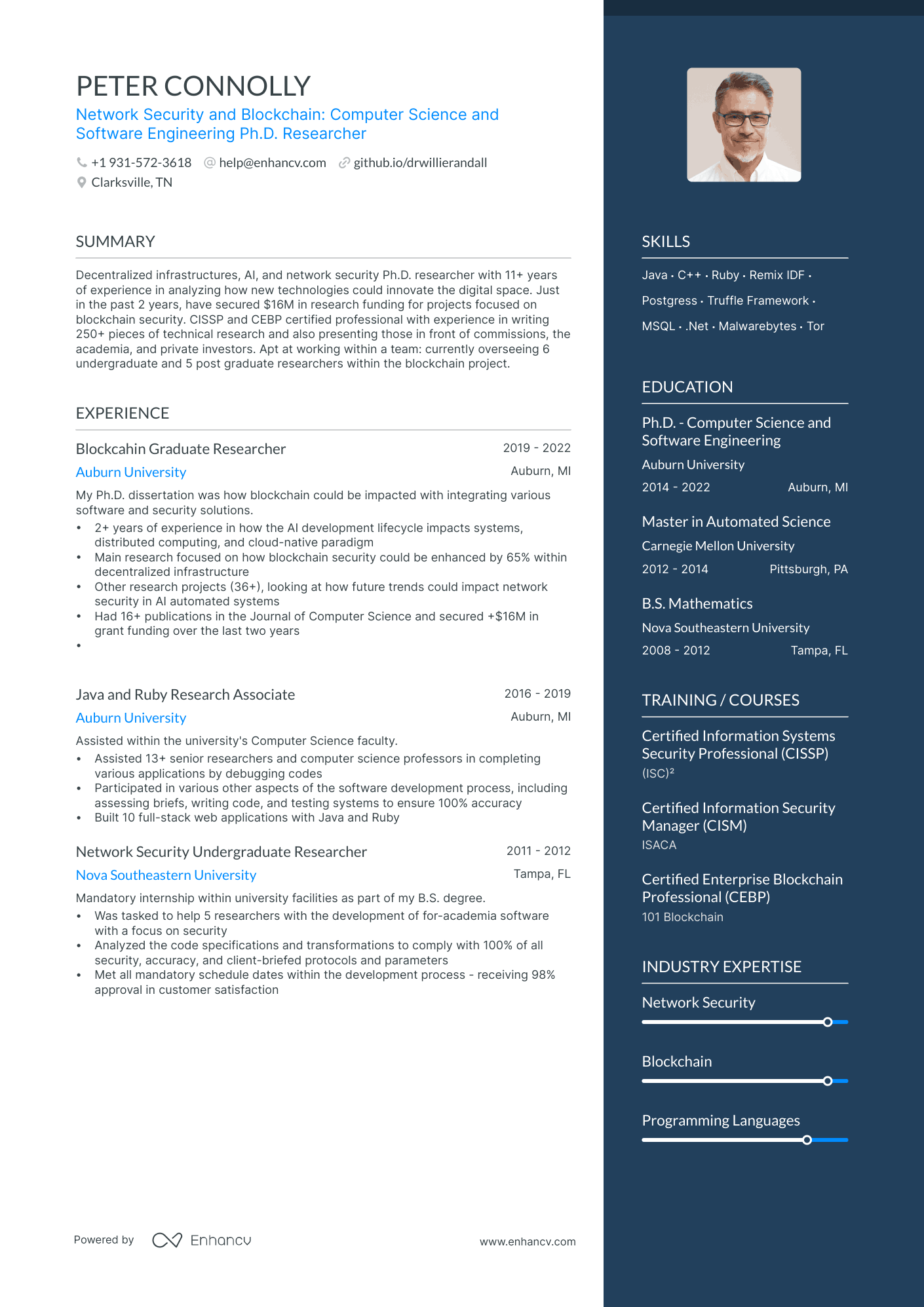 26 Academic Resume Examples, Templates & Guide for 2025