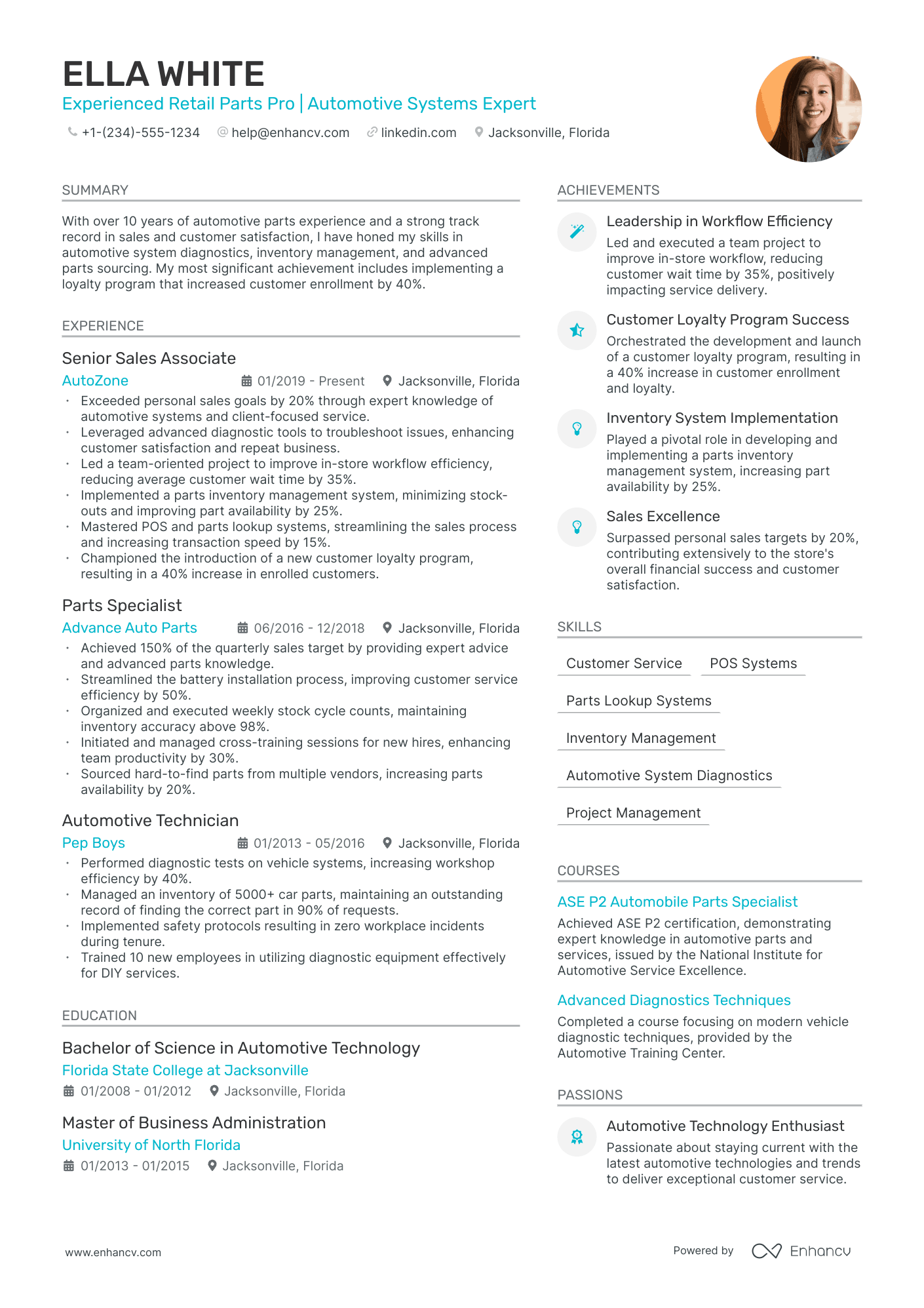 5 Store Manager Retail Resume Examples & Guide for 2024