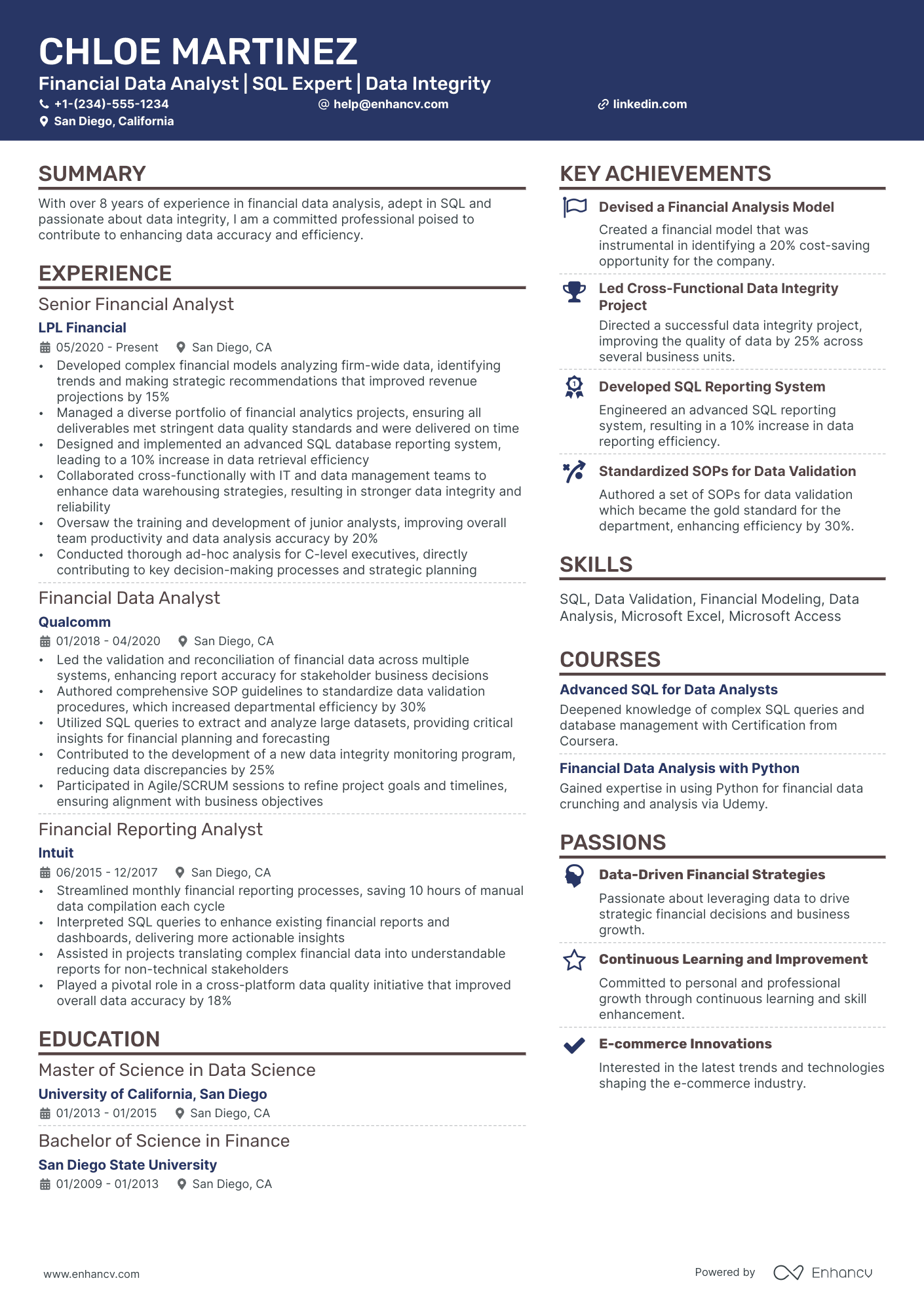 10 Data Quality Analyst Resume Examples & Guide for 2026