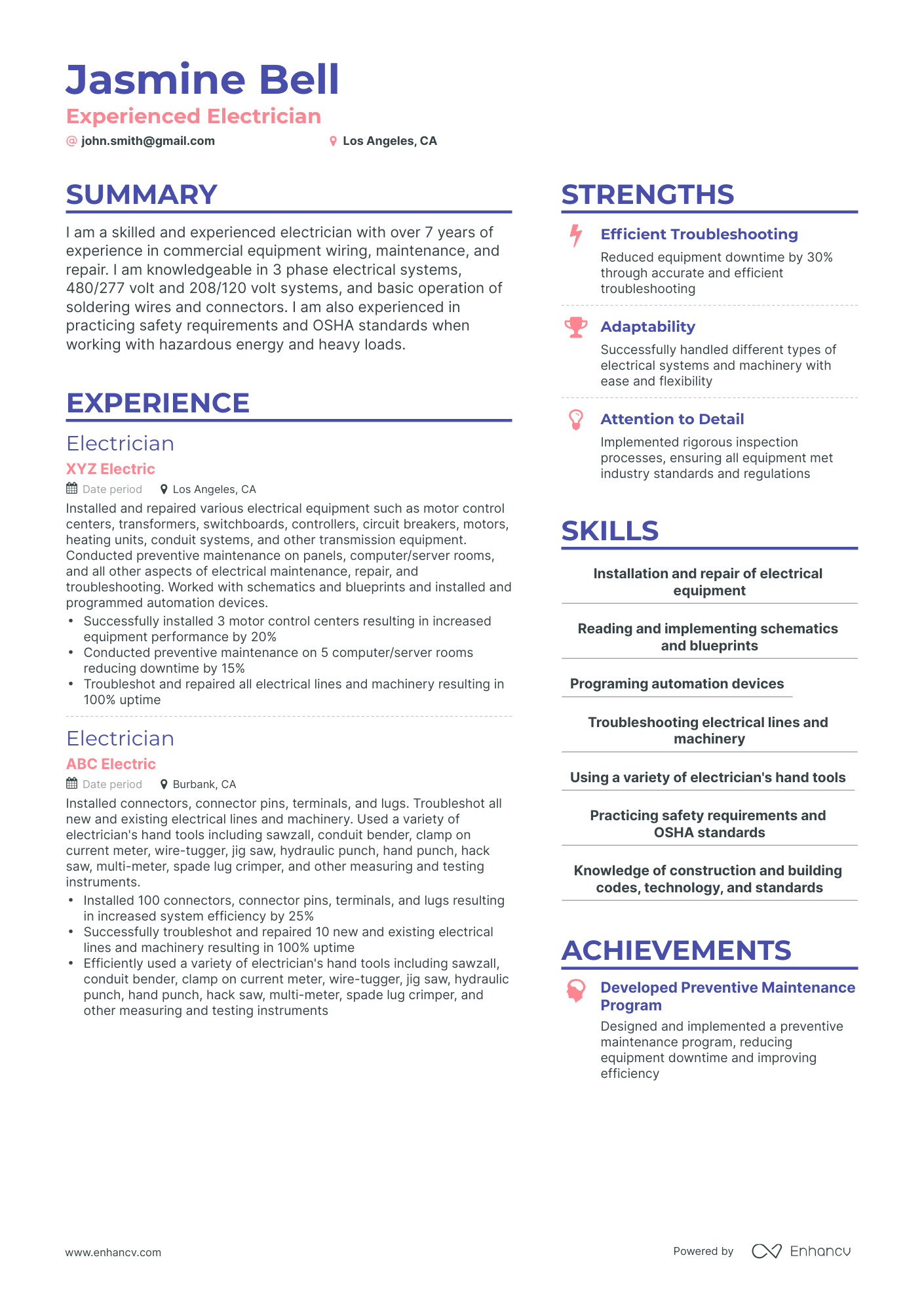 11 Server Resume Examples & Guide for 2024
