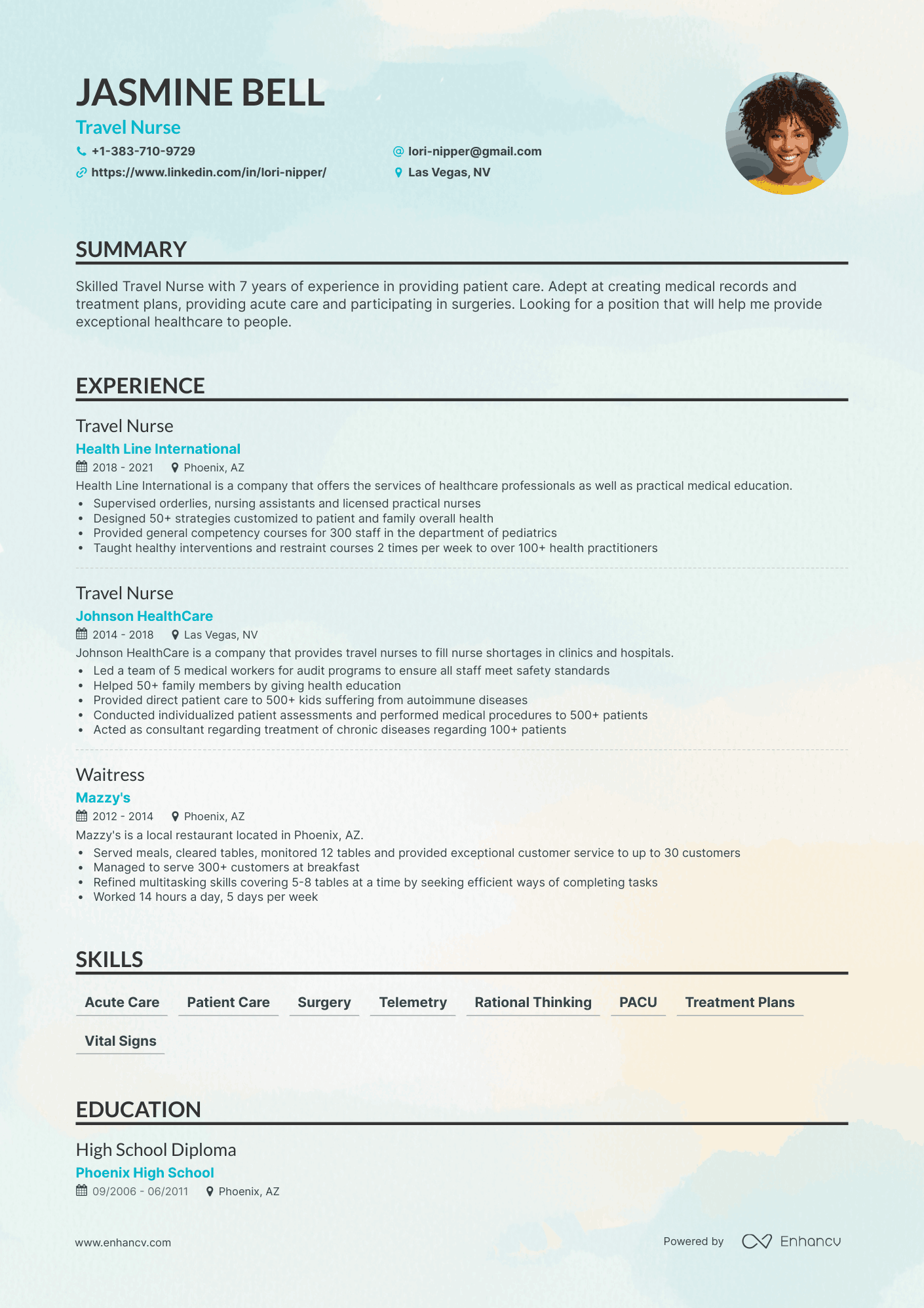 5 Travel Nurse Resume Examples & Guide for 2024