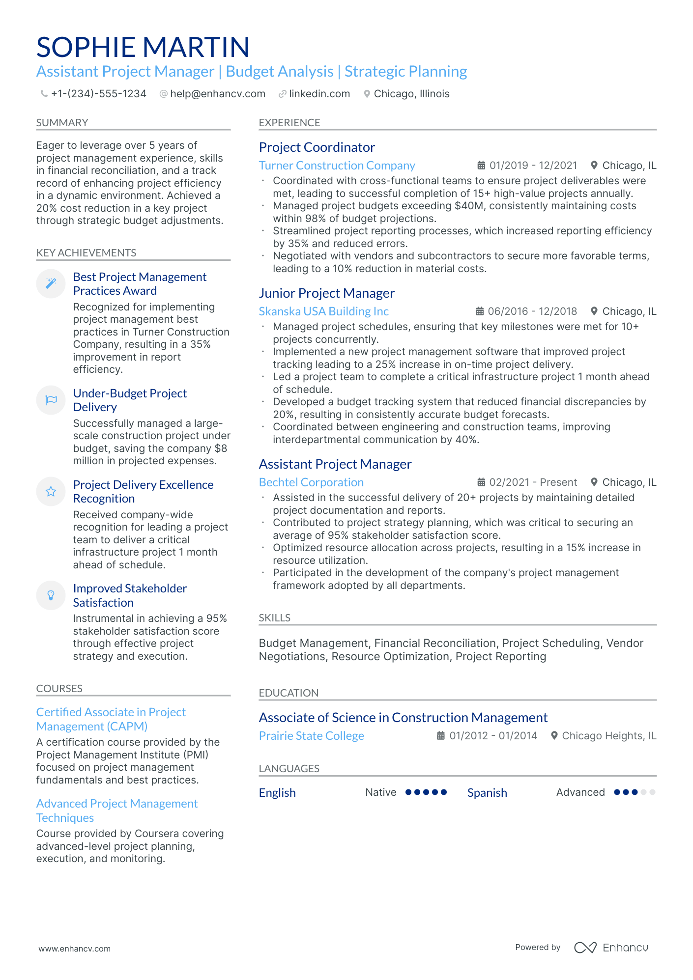 10 Assistant Project Manager Resume Examples & Guide for 2026