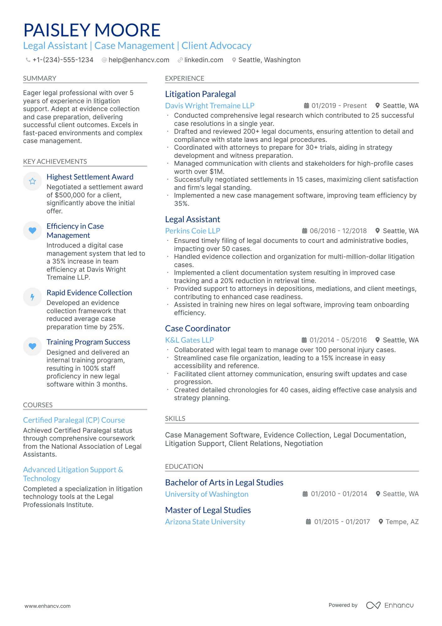 10 Case Manager Resume Examples - March 2025