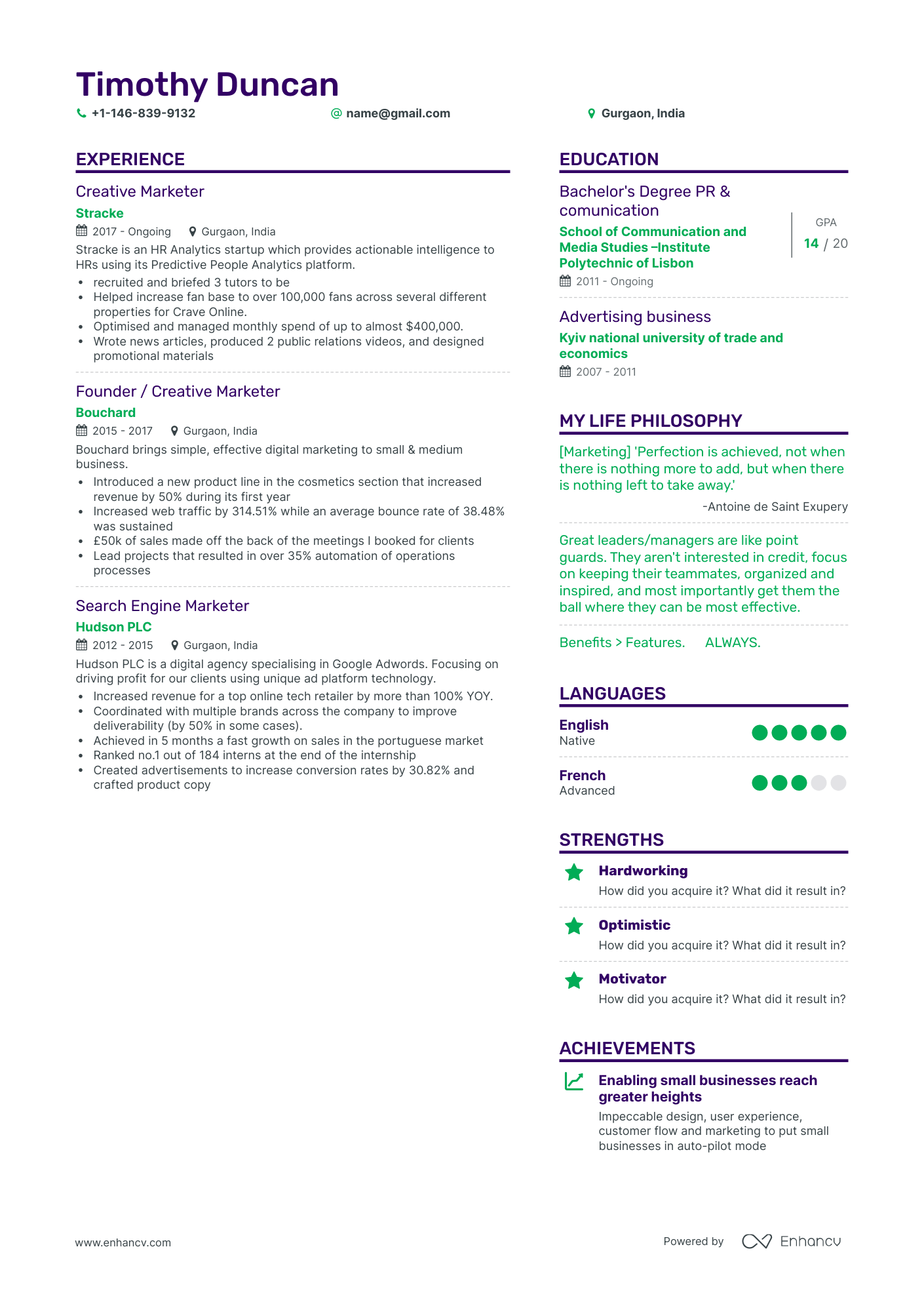 22 Marketing Resume Examples & Guide for 2024