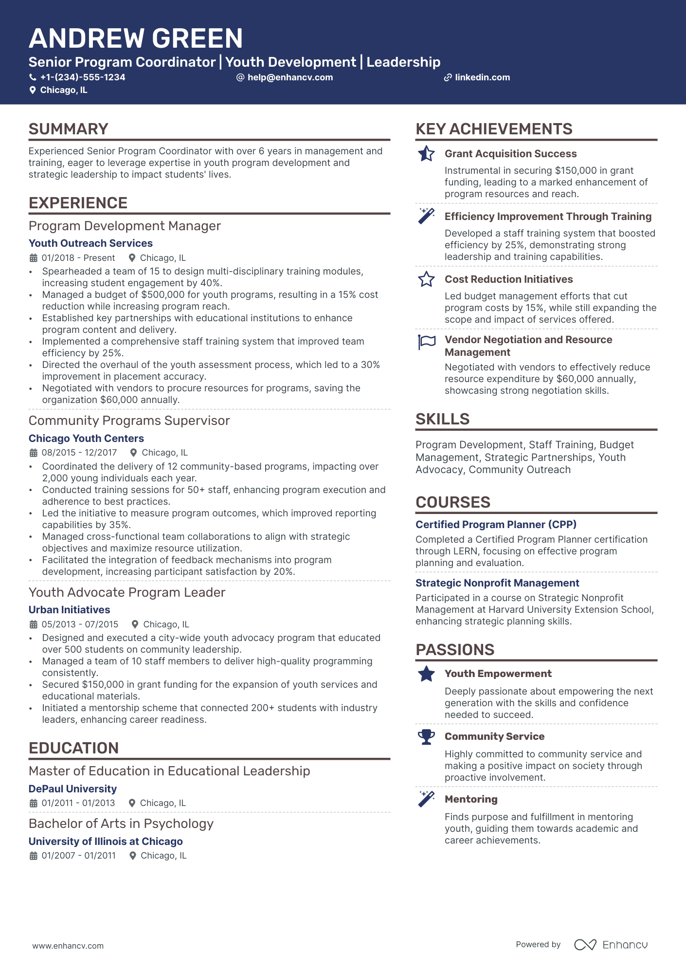 10 Training Manager Resume Examples & Guide for 2025
