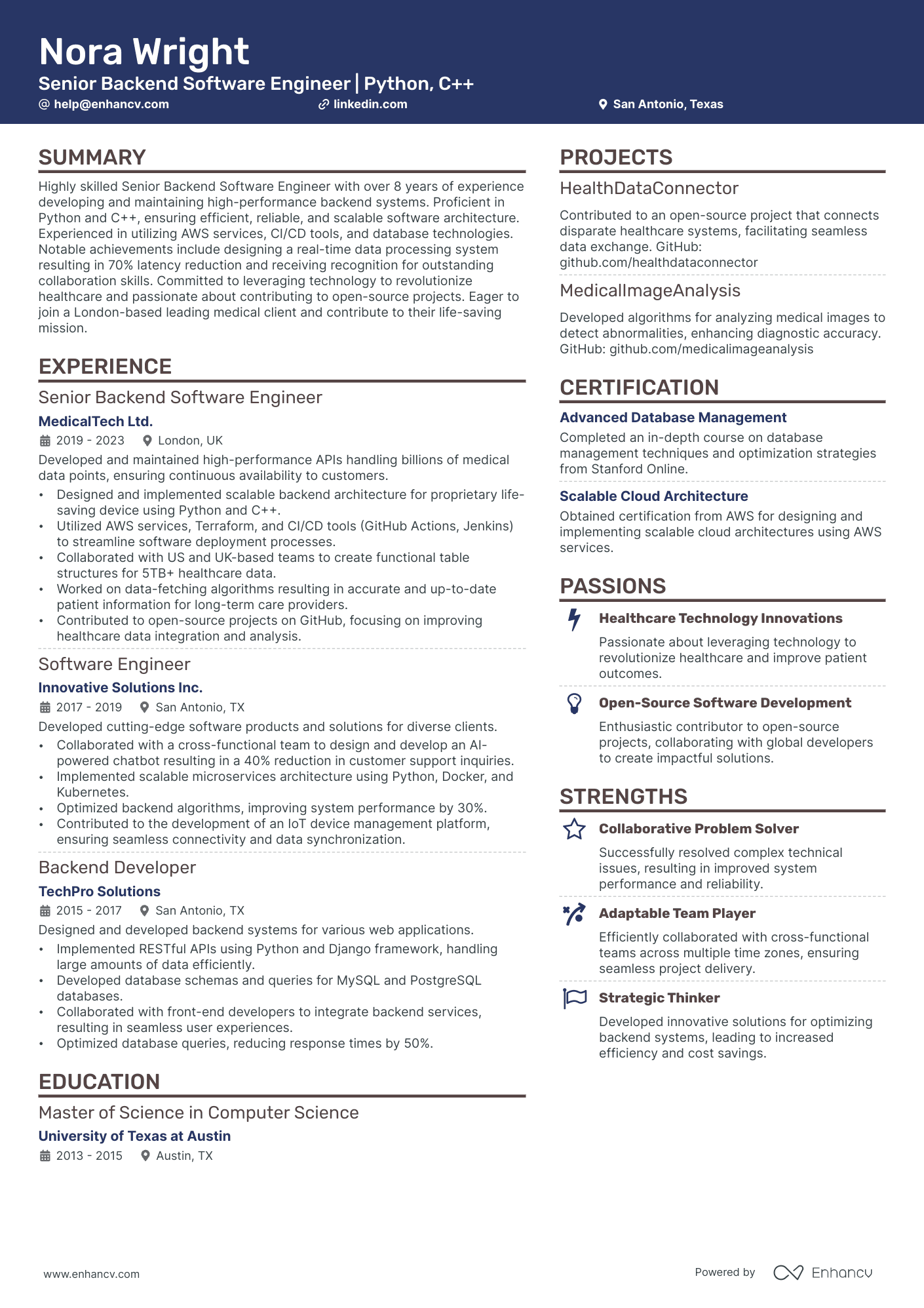 10 AWS Devops Resume Examples & Guide for 2025