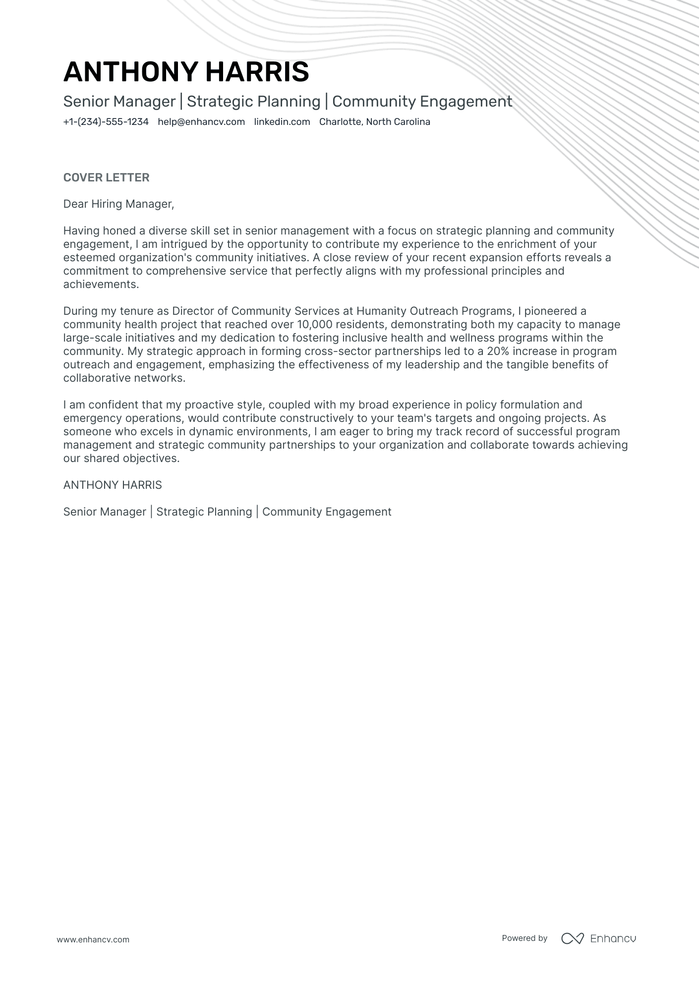12 Professional Director Cover Letter Examples and Template for 2026 ...