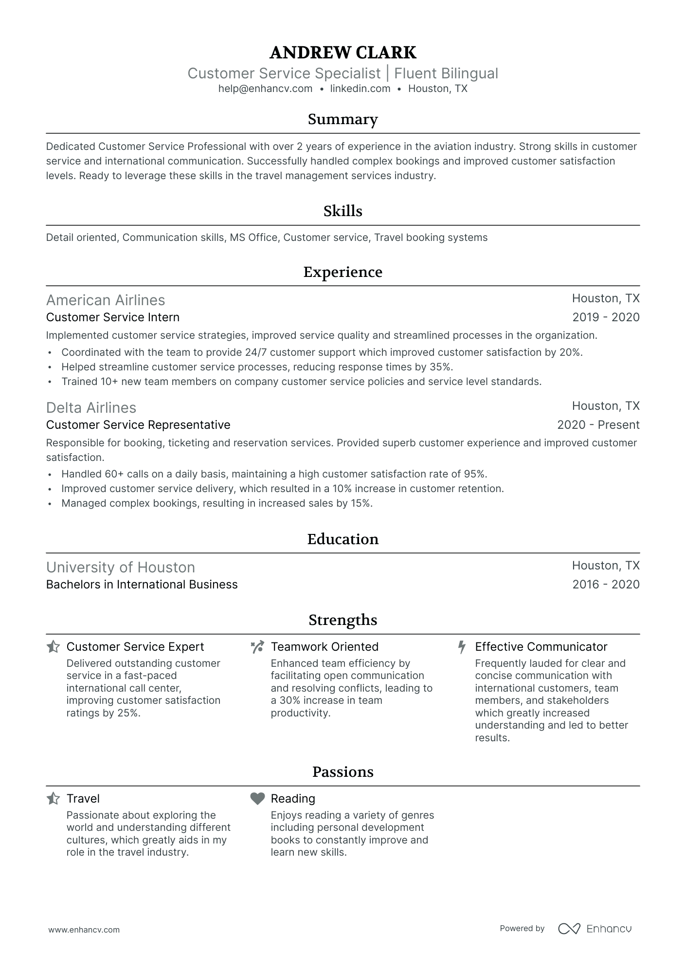 10 Entry-Level Customer Service Resume Examples & Guide for 2026