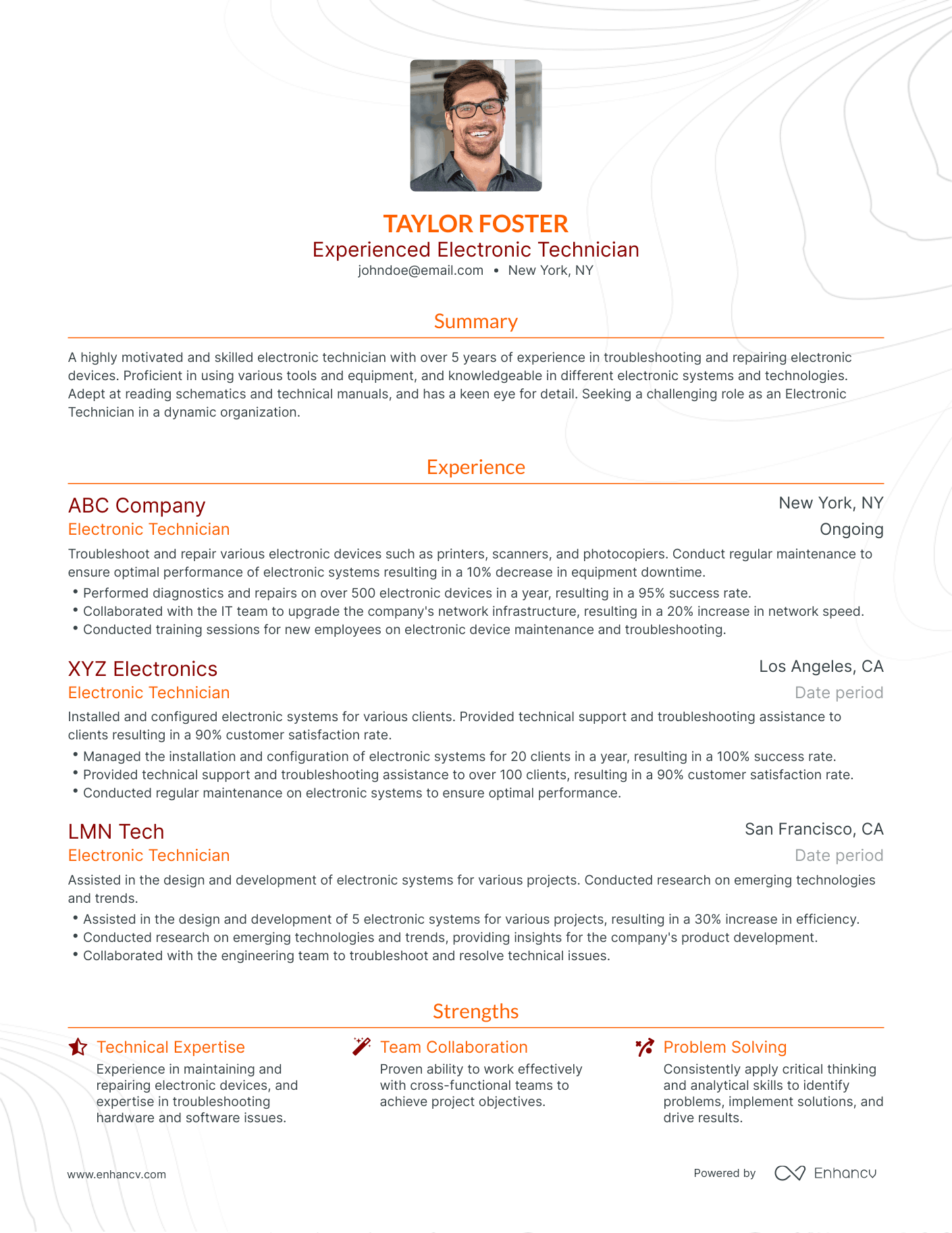 5-electronic-technician-resume-examples-guide-for-2024