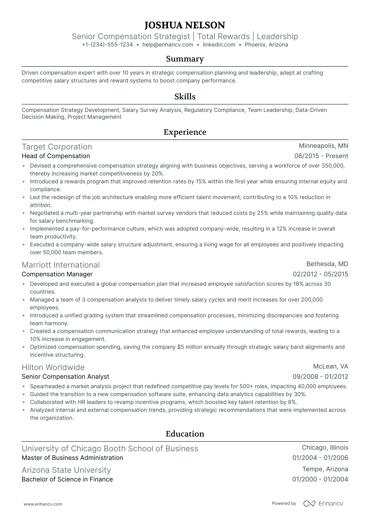 10 Senior Director Resume Examples & Guide for 2025