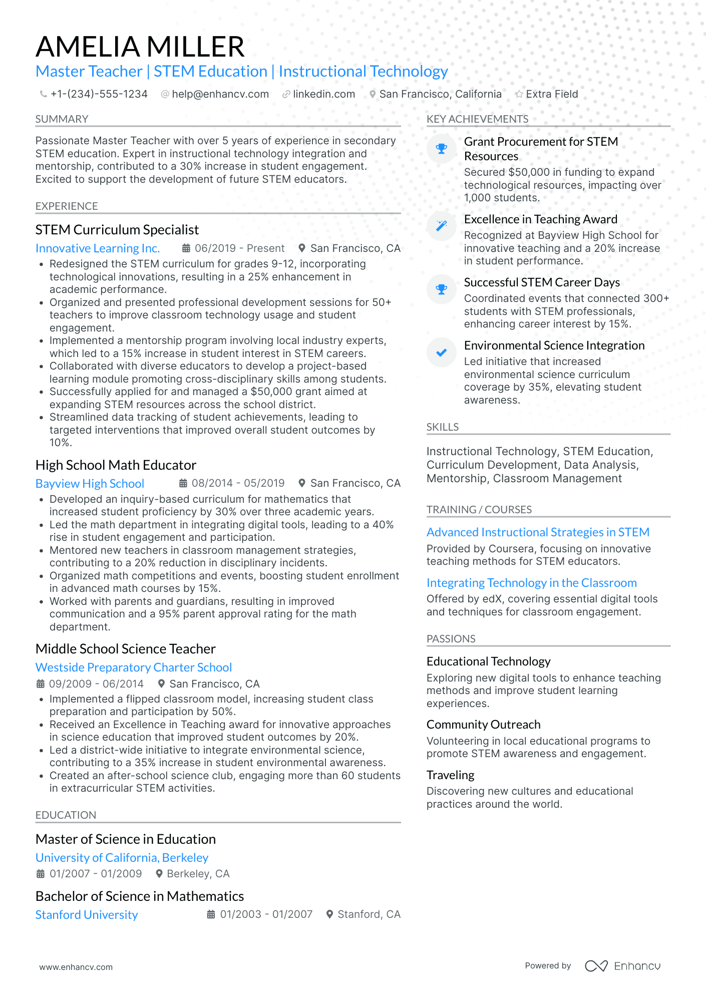 17 Online Teacher Resume Examples & Guide for 2026