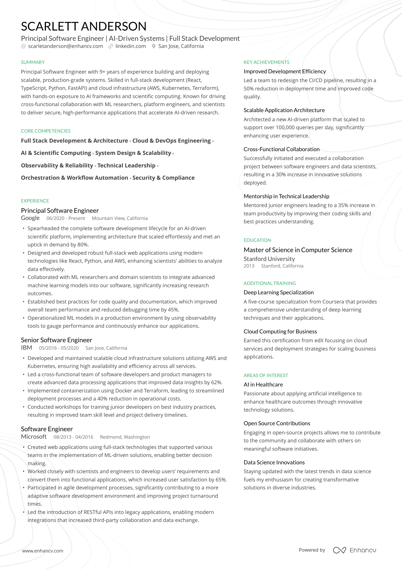 13 Full-Stack Developer Resume Examples & Guide for 2026
