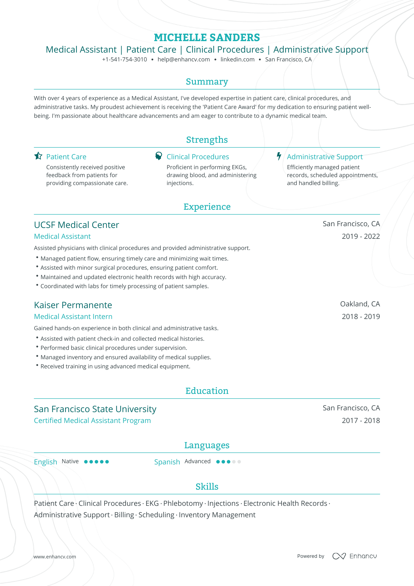 5 Medical Assistant Resume Examples & Guide for 2024
