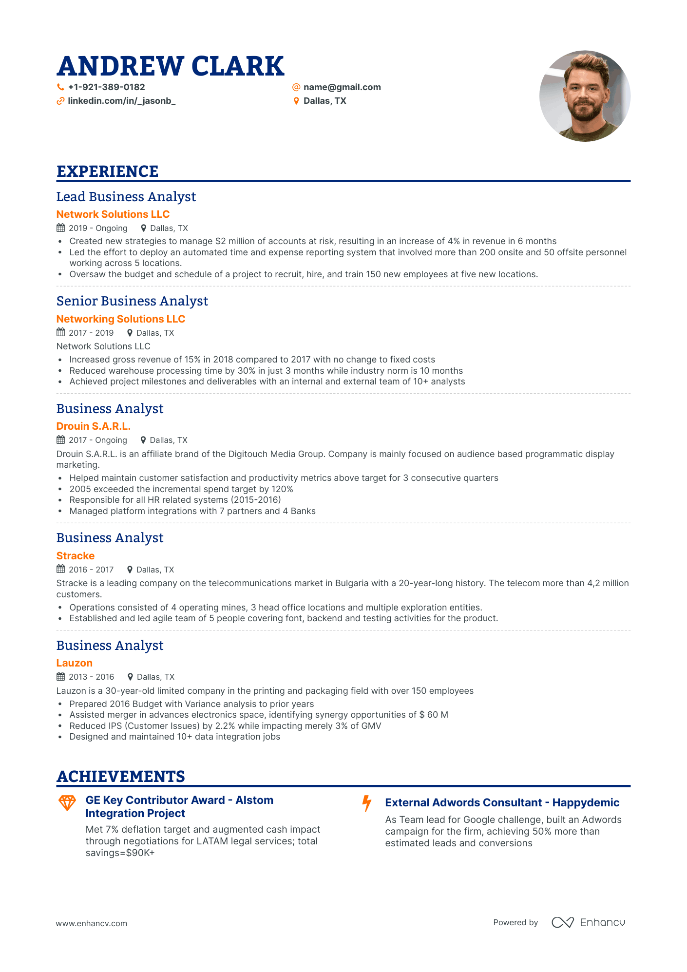 13 Business Analyst Resume Examples & Guide for 2023