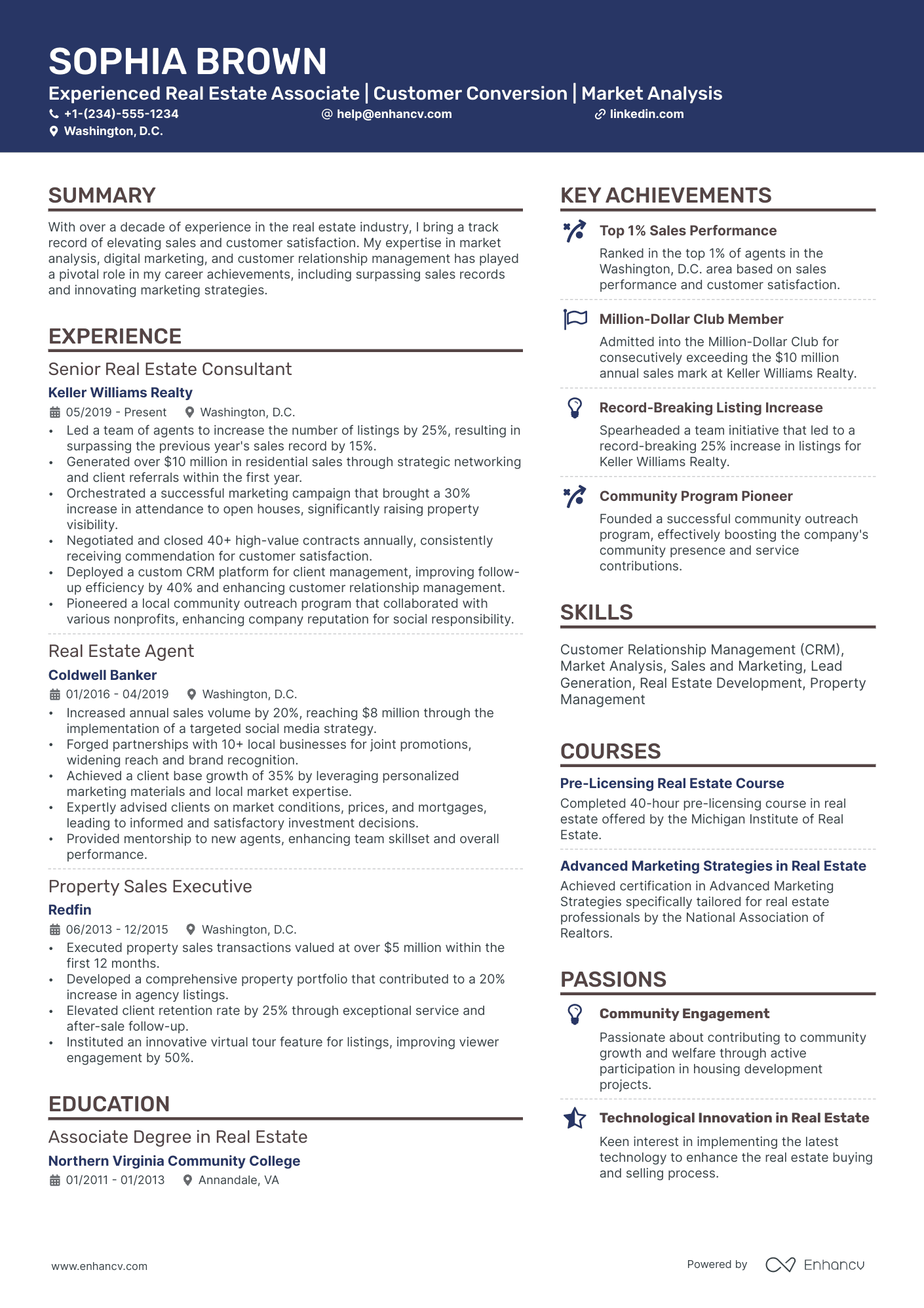 10 Real Estate Sales Resume Examples & Guide for 2026