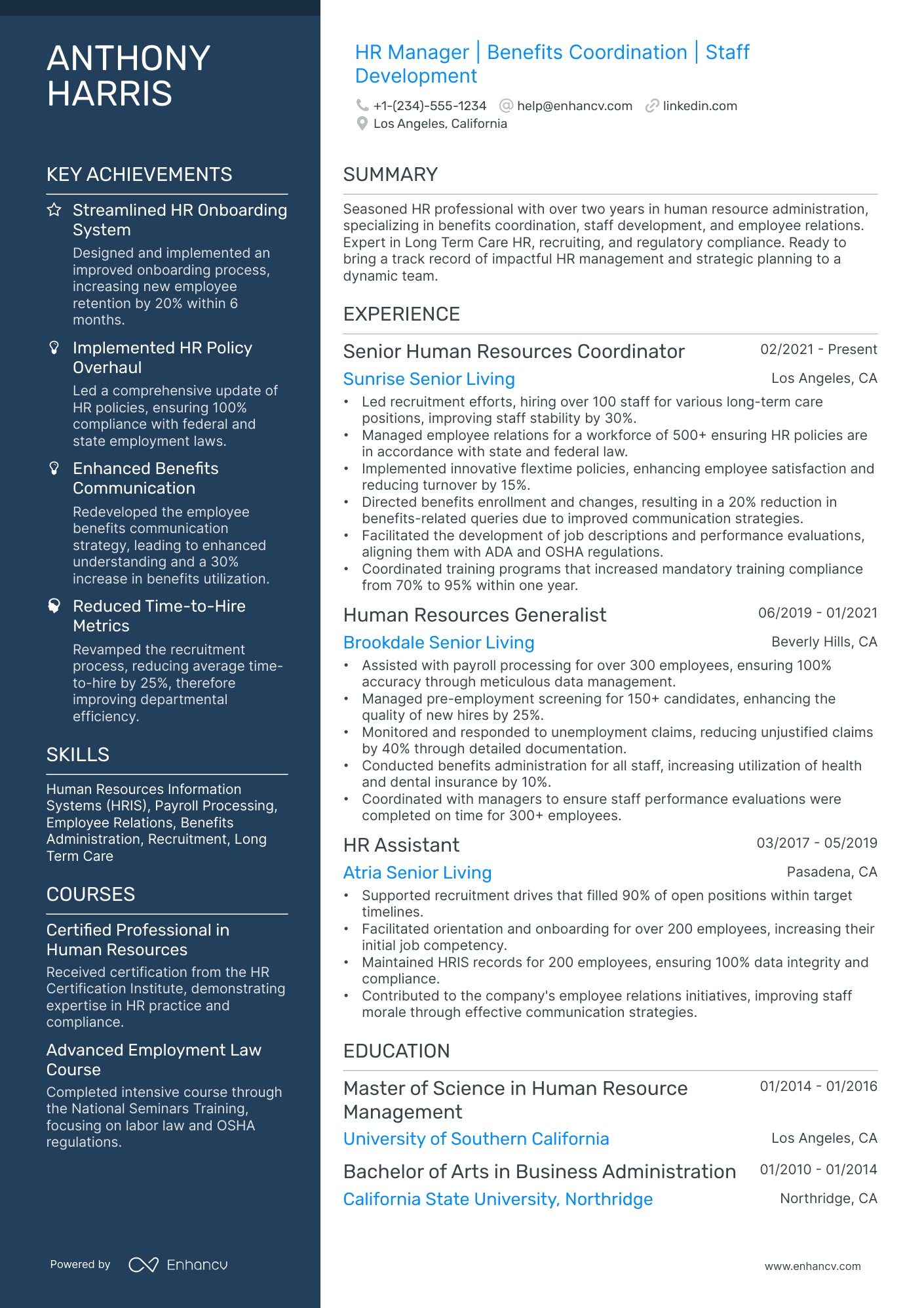 10 Resource Manager Resume Examples & Guide for 2026