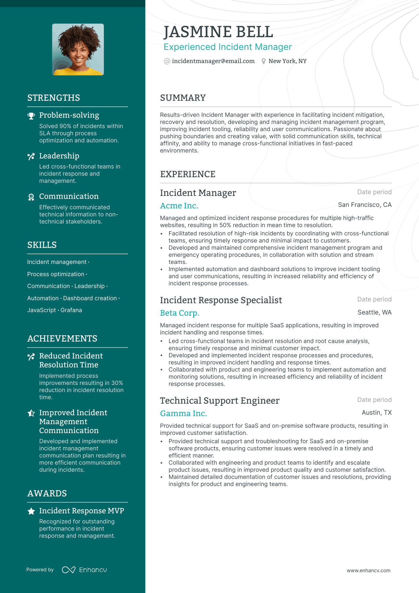 7 IT Support Resume Examples & Guide for 2024