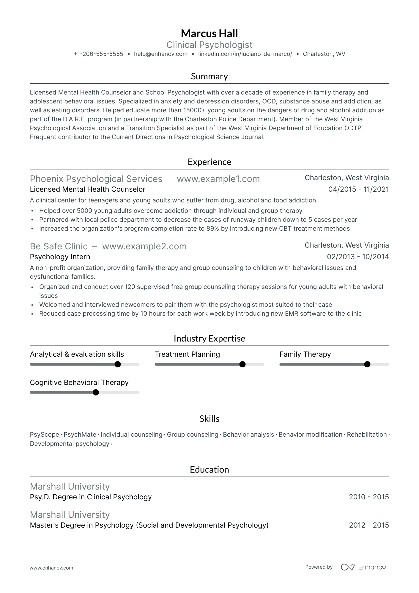 Craft a standout Psychologist resume with expert tips & strategies for ...