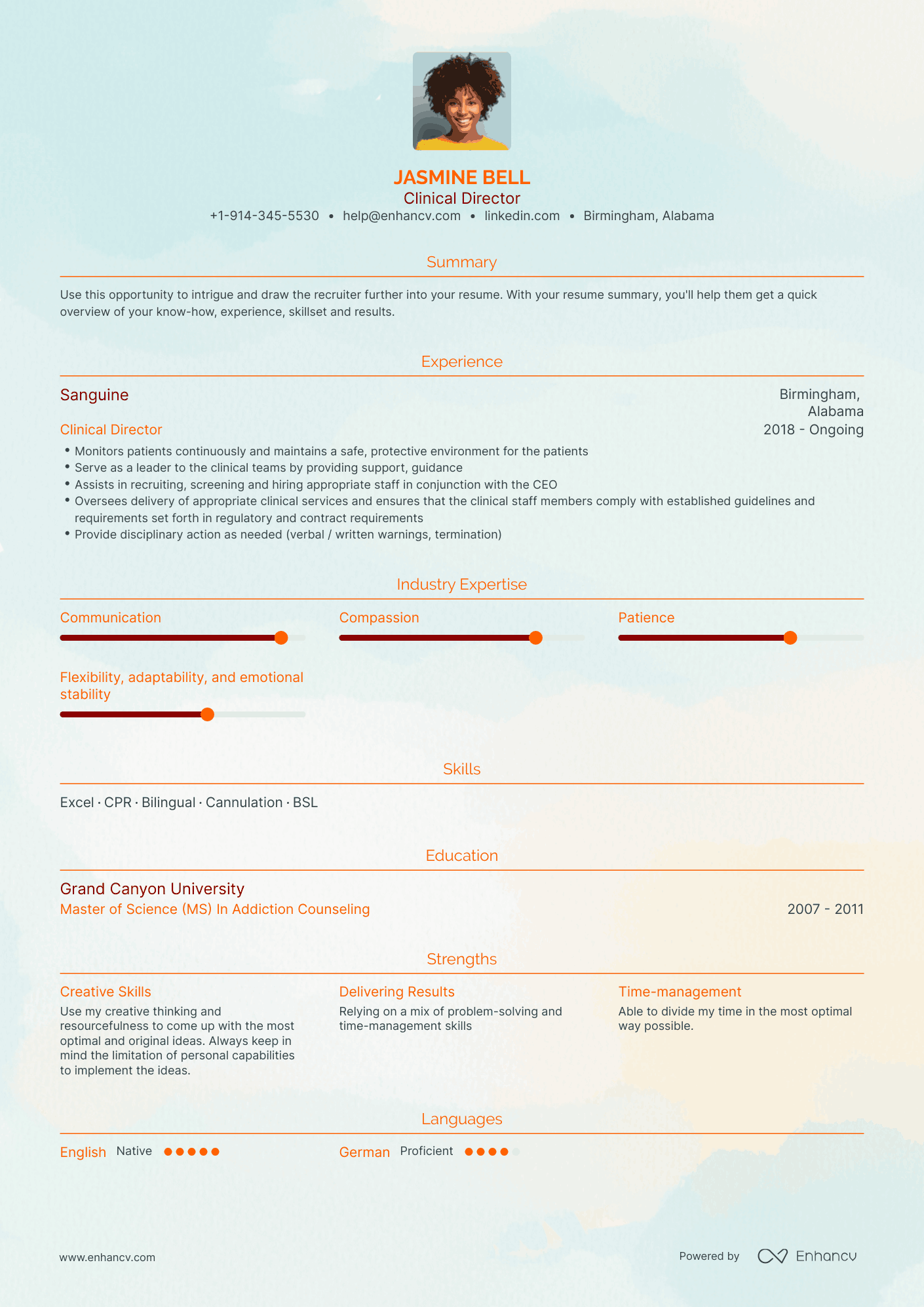 Clinical Director Resume Examples & Guide for 2023 (Layout, Skills ...