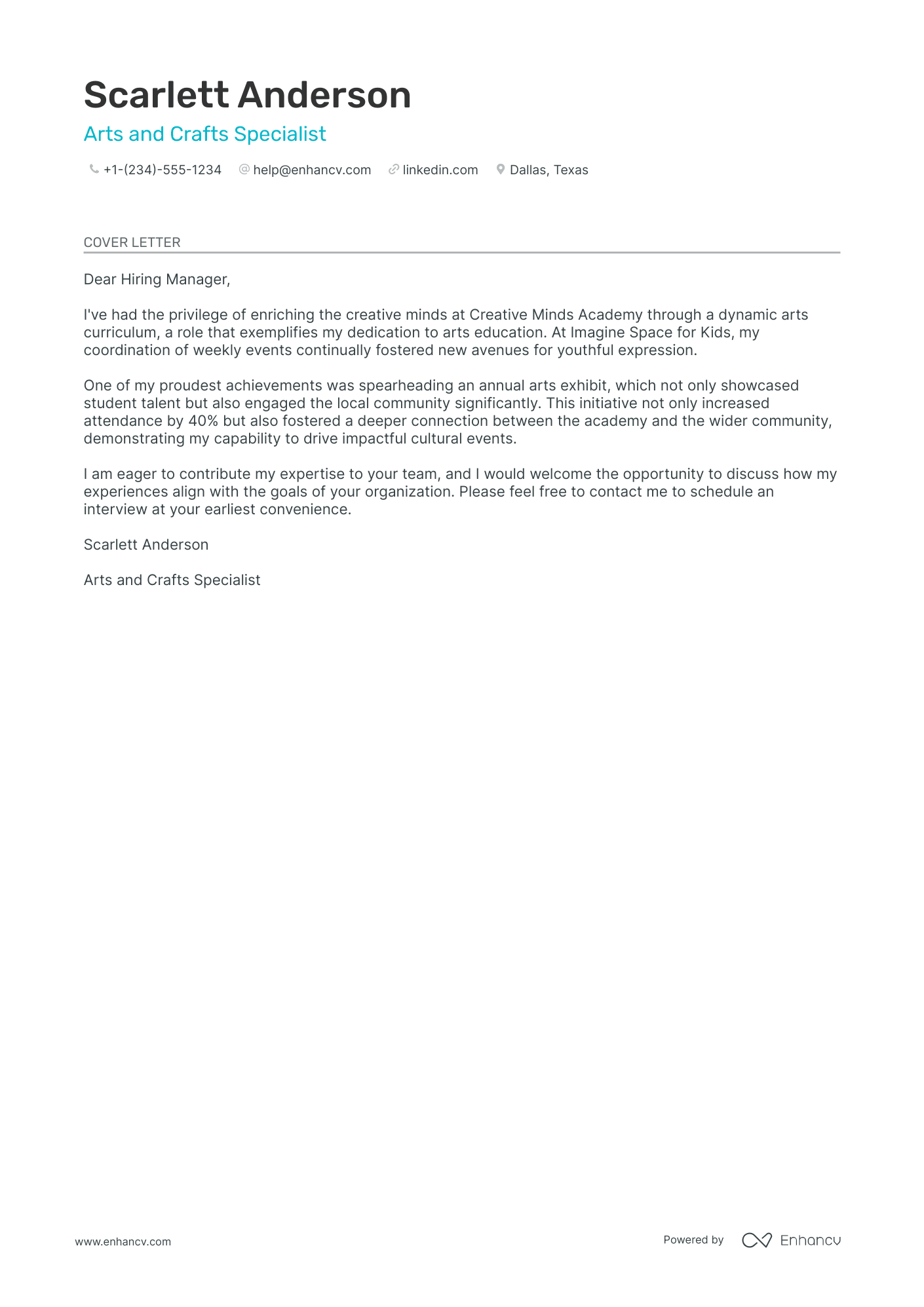 21 Professional Teacher Cover Letter Examples and Template for 2025 ...