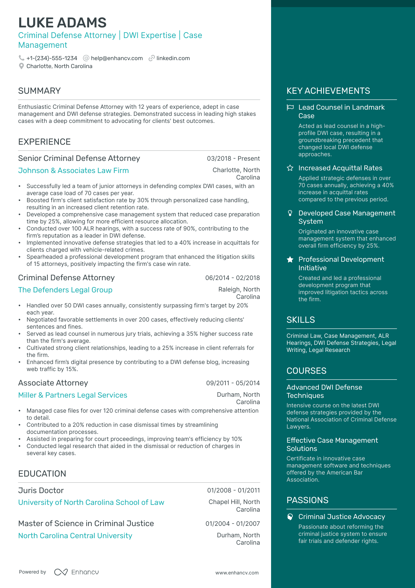 10 Criminal Lawyer Resume Examples & Guide for 2026