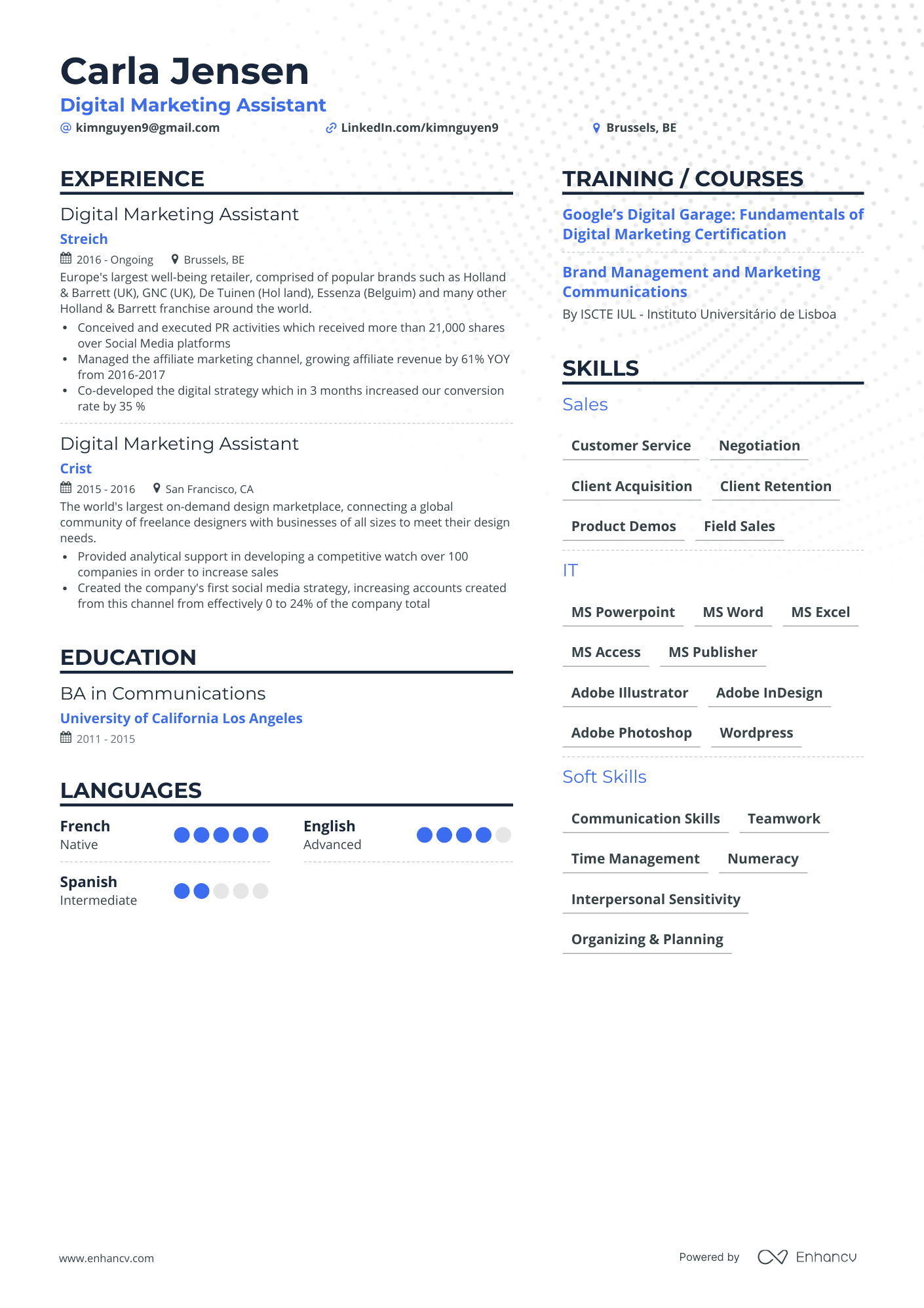 5 Marketing Associate Resume Examples & Guide for 2023