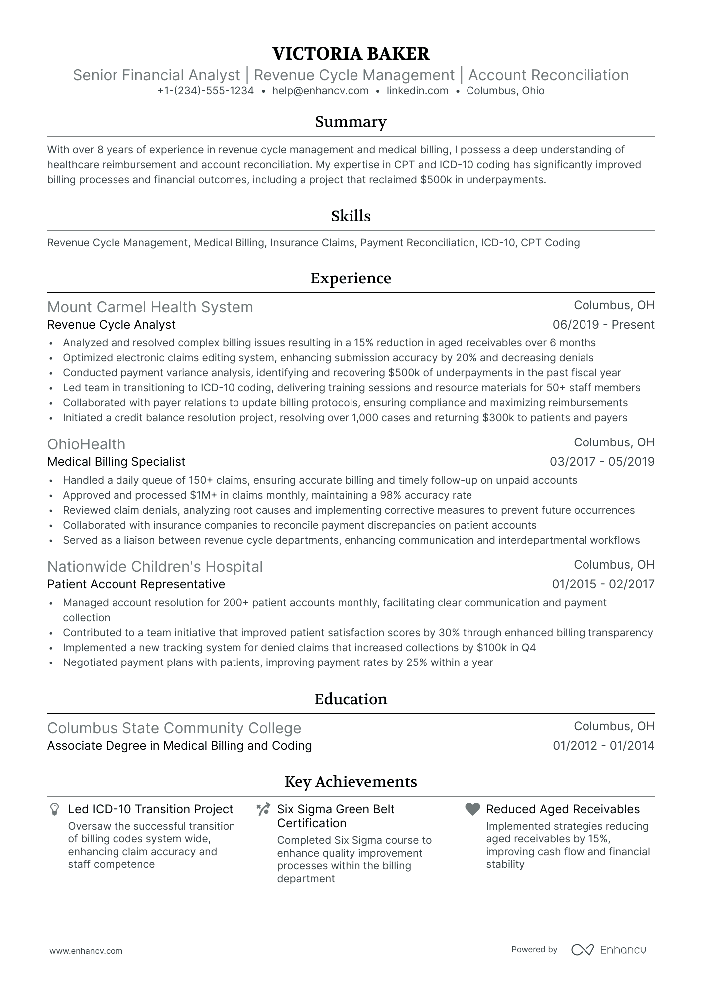 10 Financial Representative Resume Examples & Guide for 2026