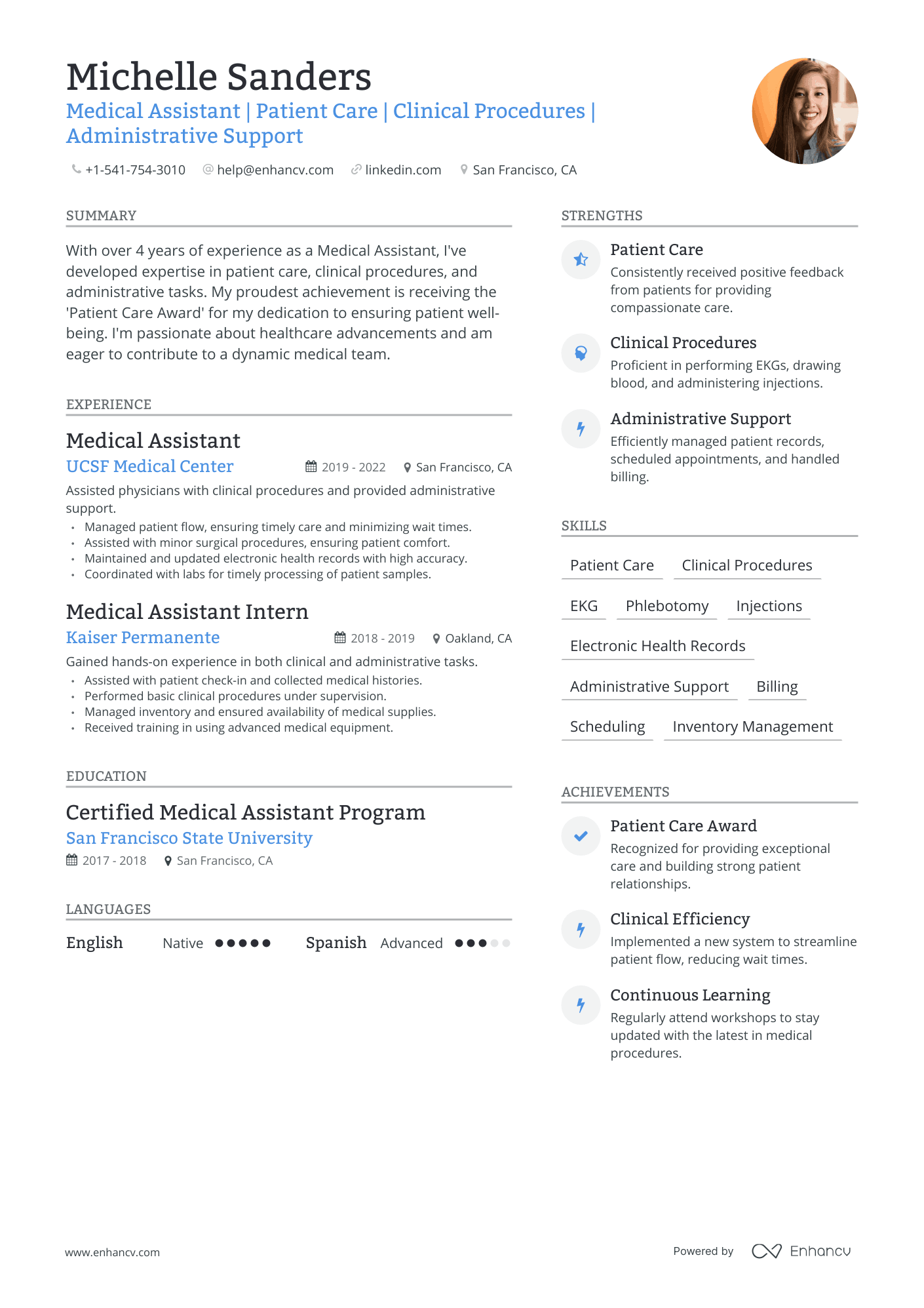 5 Medical Assistant Resume Examples & Guide for 2024
