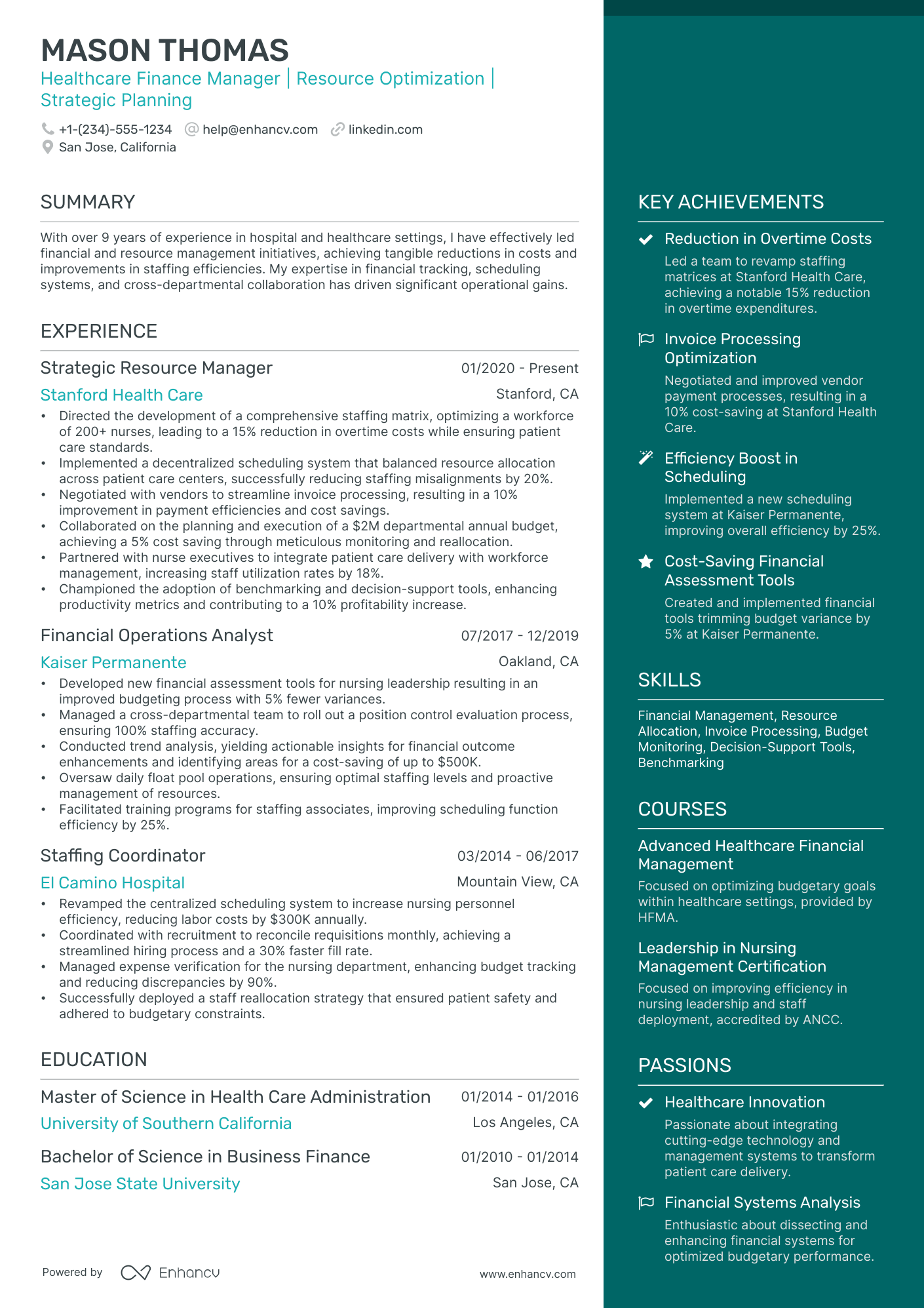 10 Staffing Manager Resume Examples & Guide for 2025