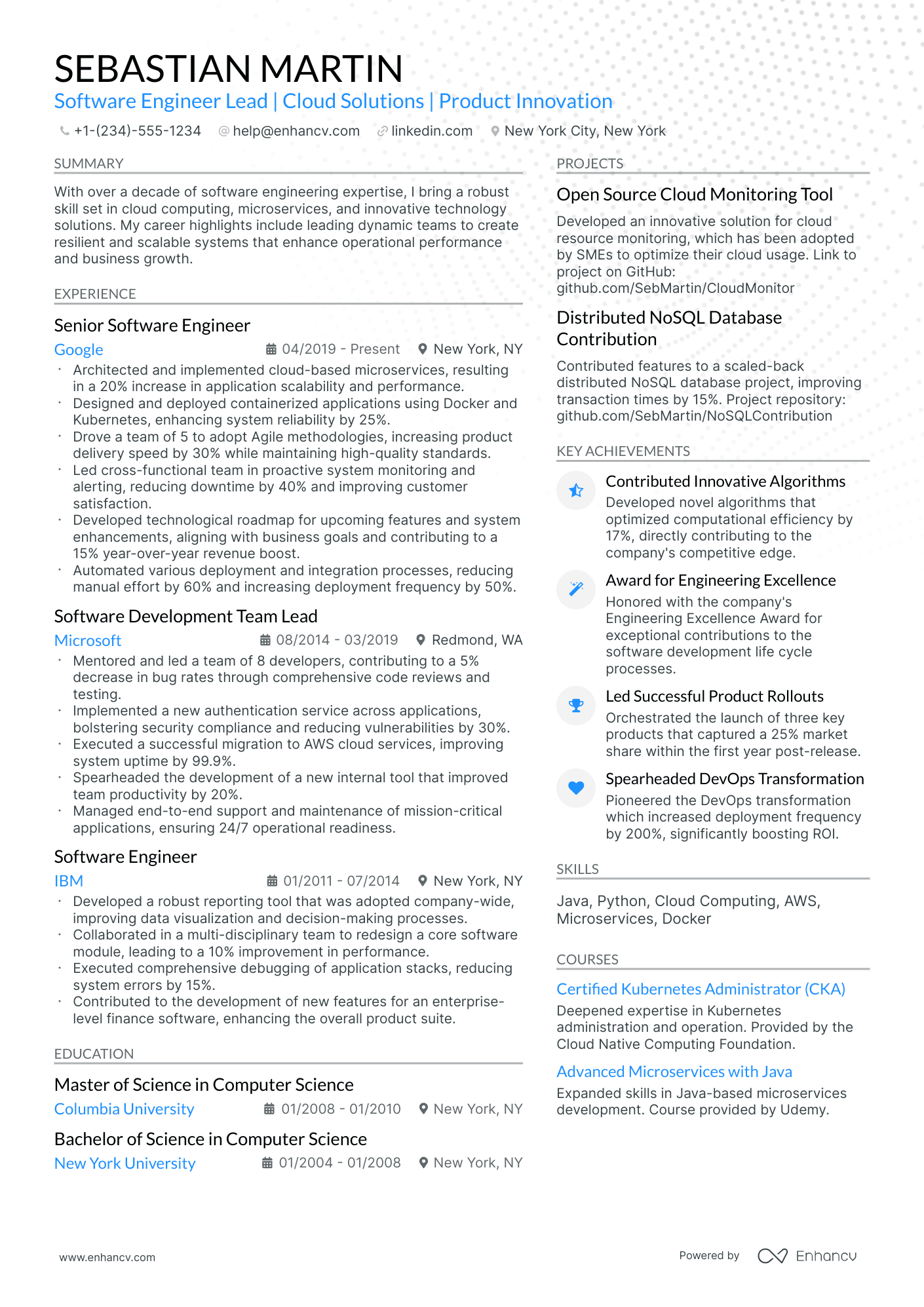 10 GCP Data Engineer Resume Examples & Guide for 2025