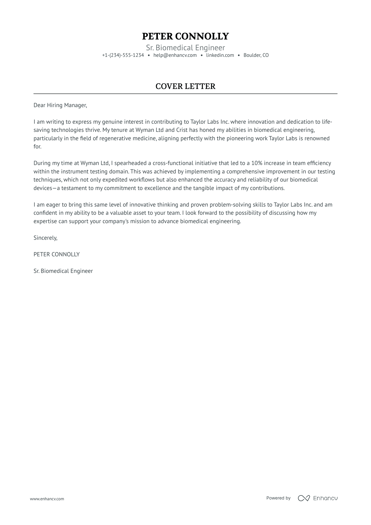 23 Professional Engineering Cover Letter Examples for 2026