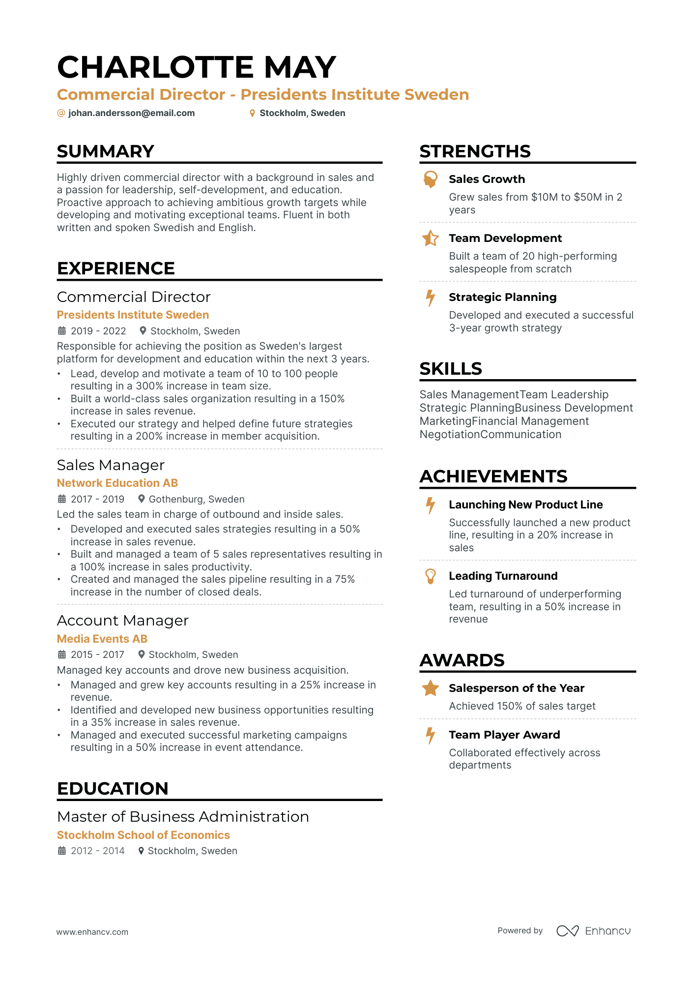 12 Director Resume Examples & Guide for 2024